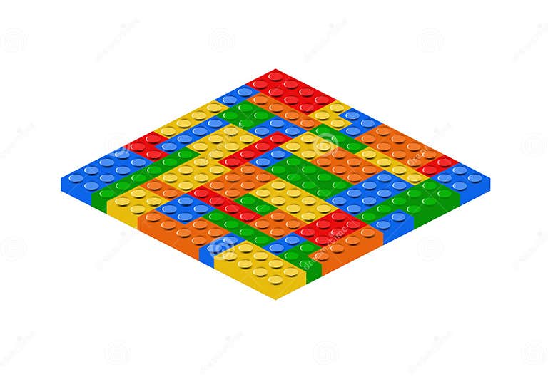 Lego bricks stock vector. Illustration of connect, construction - 29285648