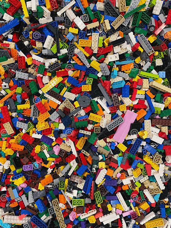 Lego bricks editorial photography. Image of build, pile - 357875062