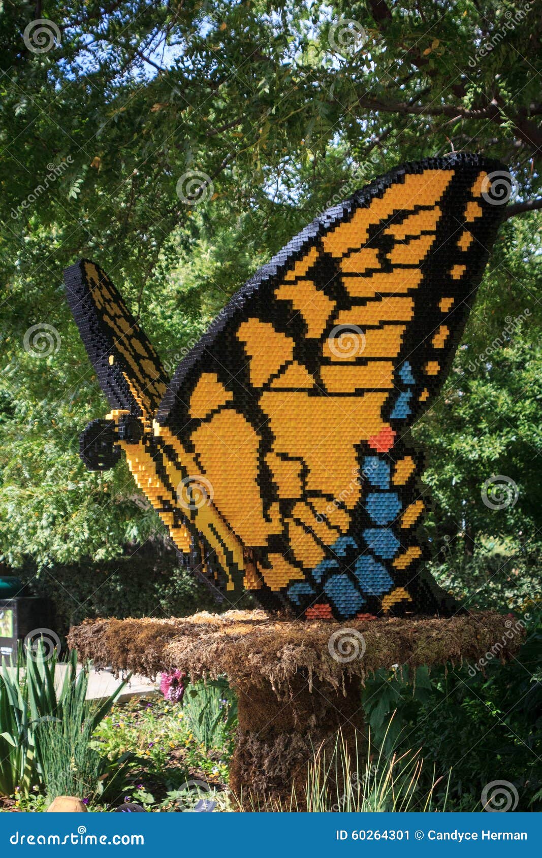 Lego Butterfly editorial photo. Image of sculpture, display - 60264301