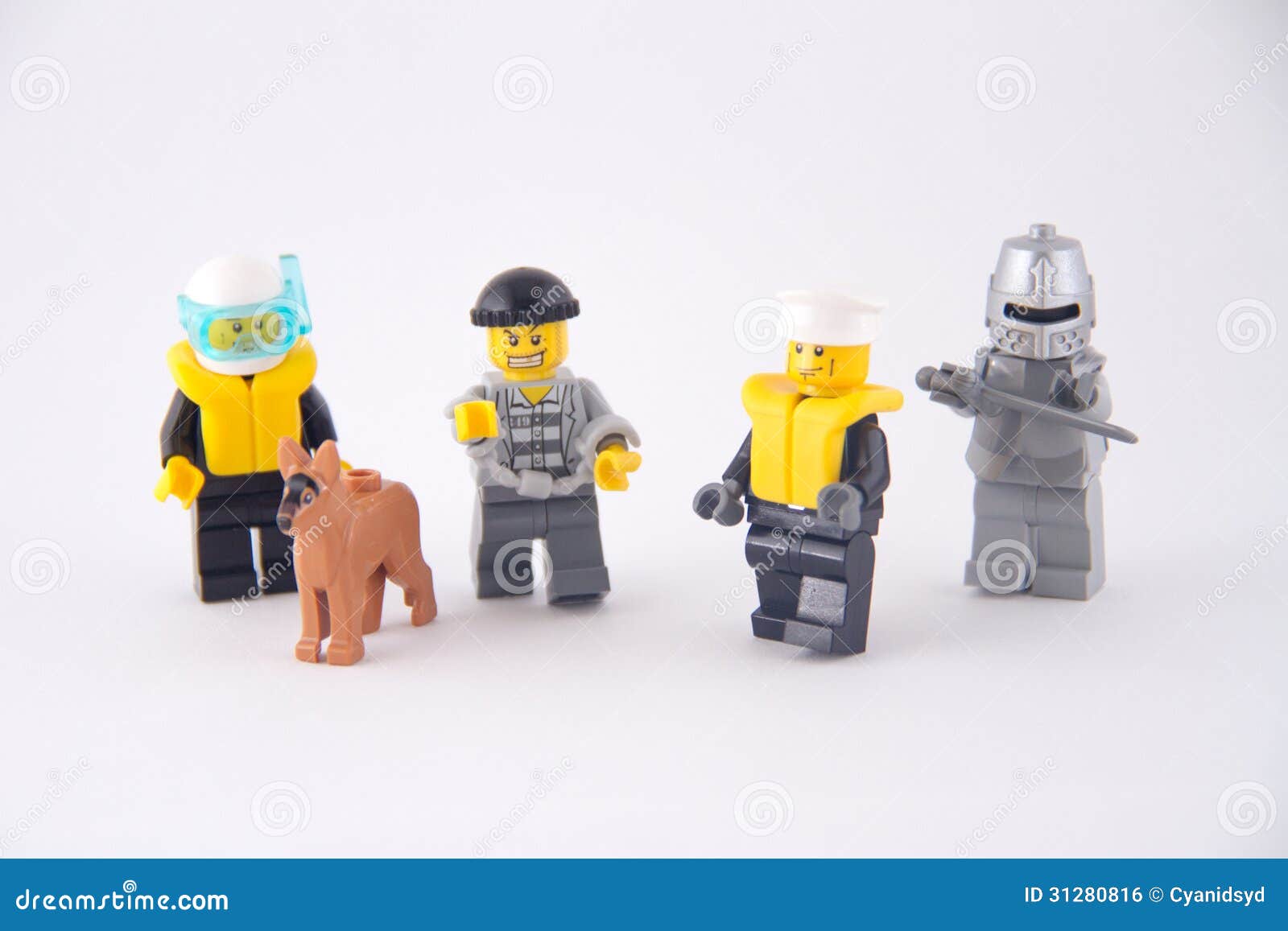 Lego Characters editorial photo. Image of knight, diver - 31280816