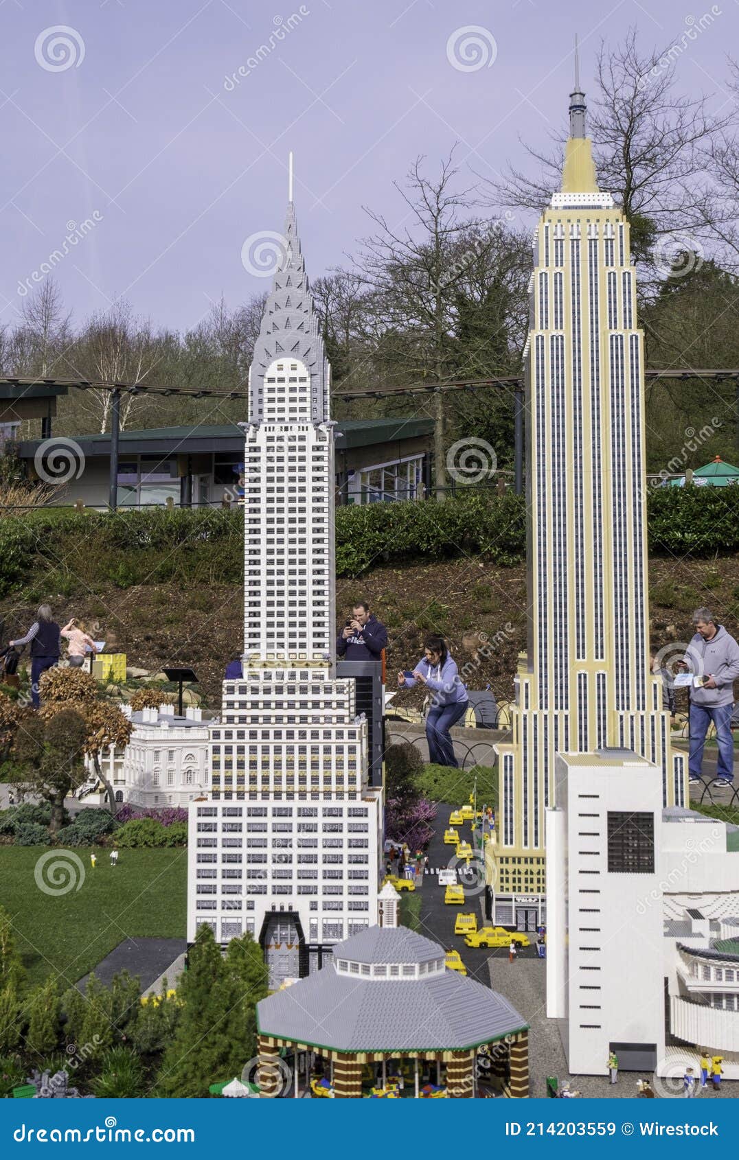A Lego Chrysler and Empire State Buildings Editorial Stock Image ...