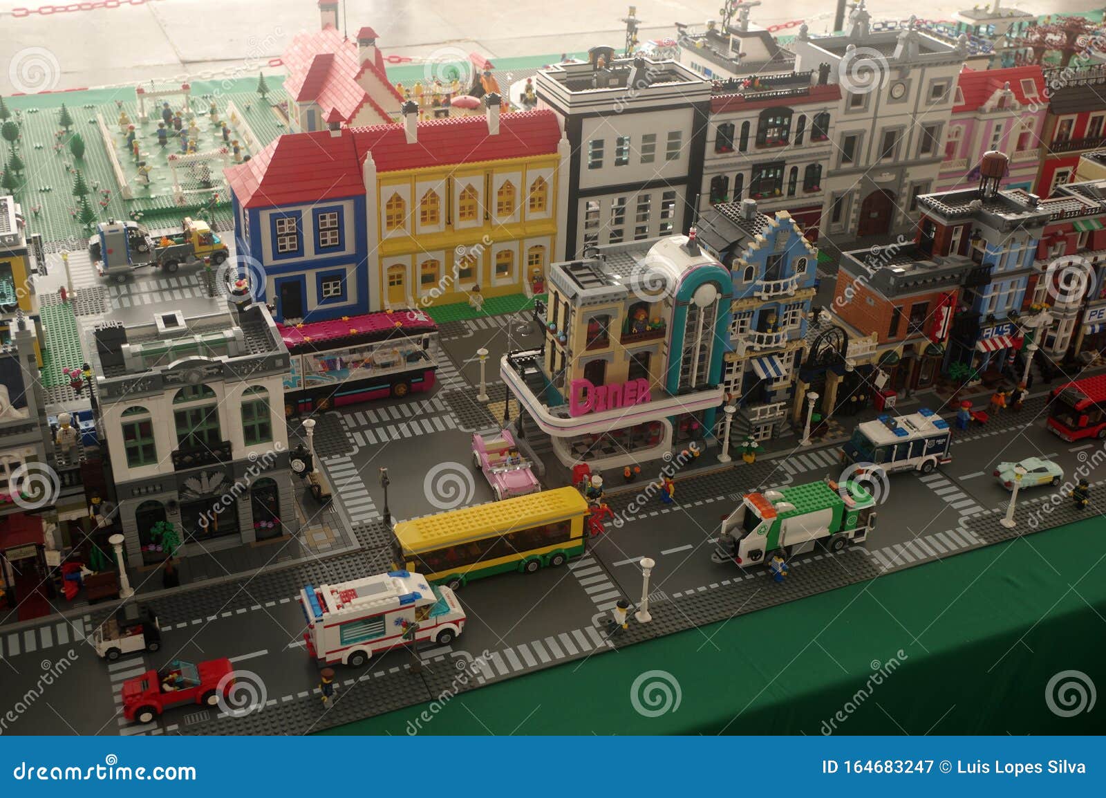Lego city editorial photography. Image of work, urban - 164683247