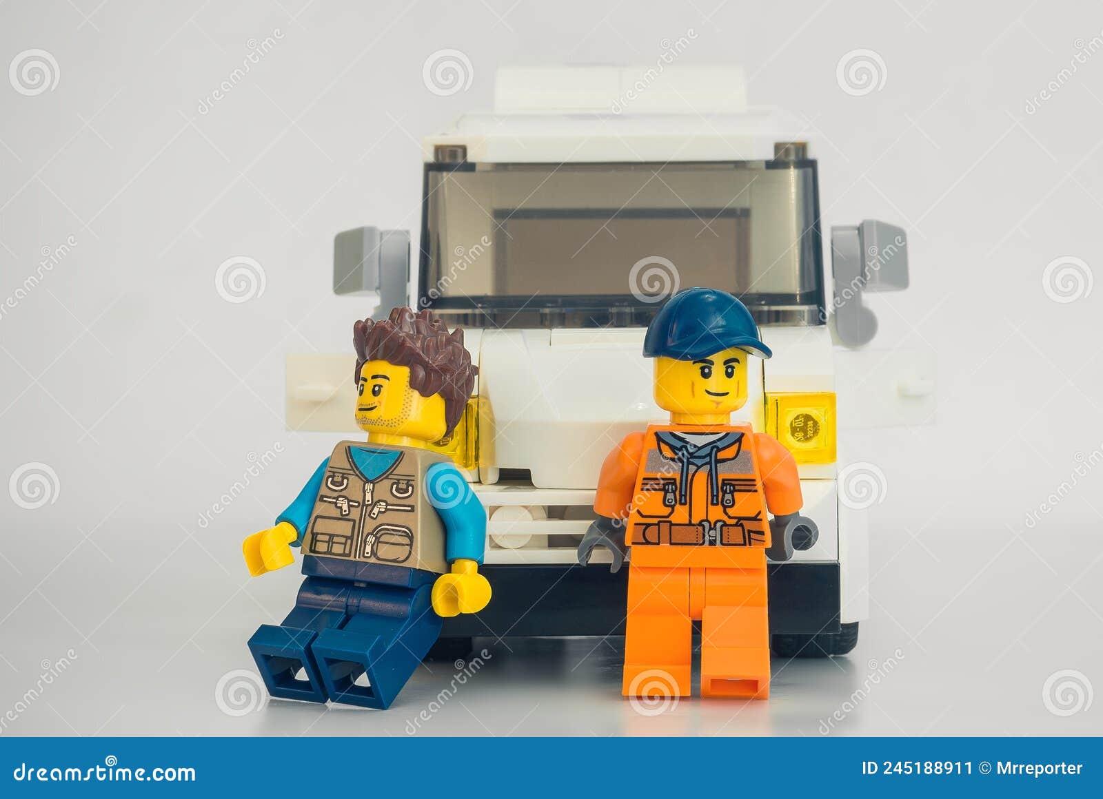 Lego Constructor, City Serie. Truck Drivers Rest Editorial Photo ...