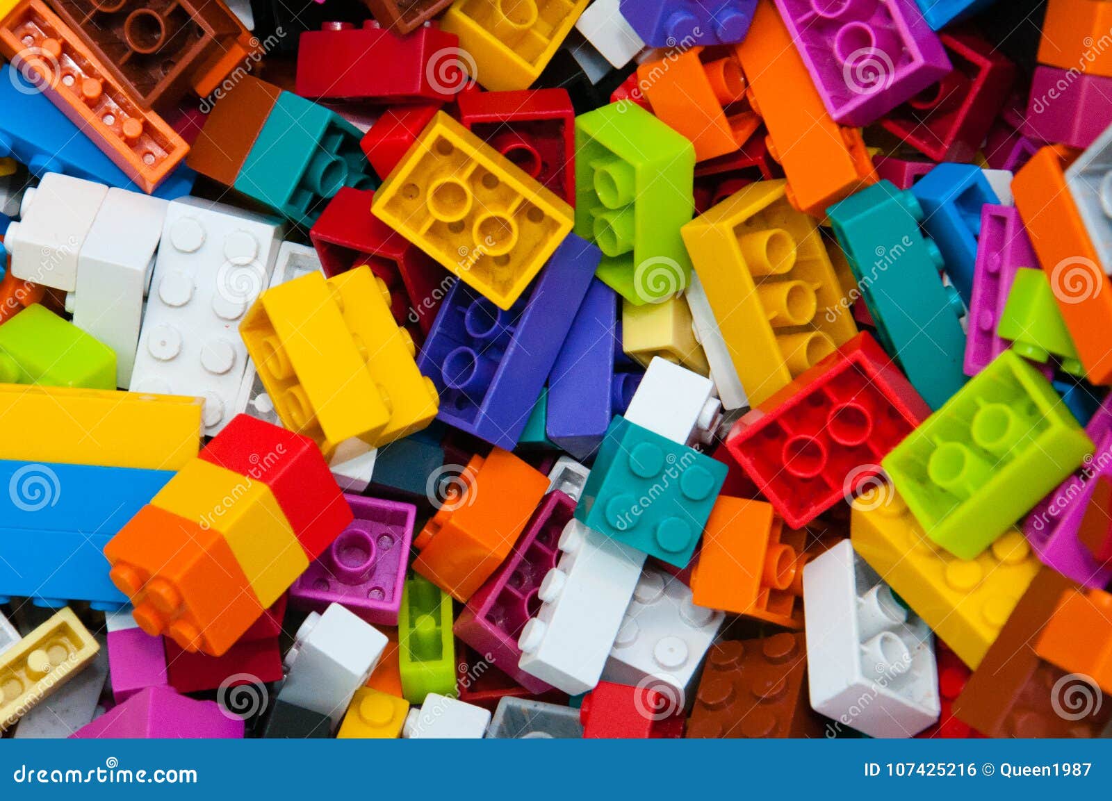 Lego Constructor, Plastic Building Blocks Stock Photo - Image of blocks ...