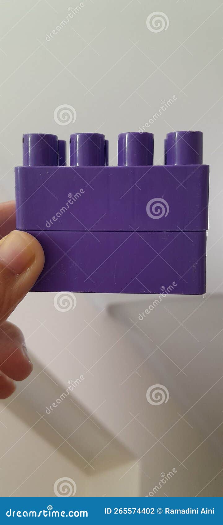 Lego and Fingers Purple Violet Stack Thumb Stock Photo - Image of stack ...