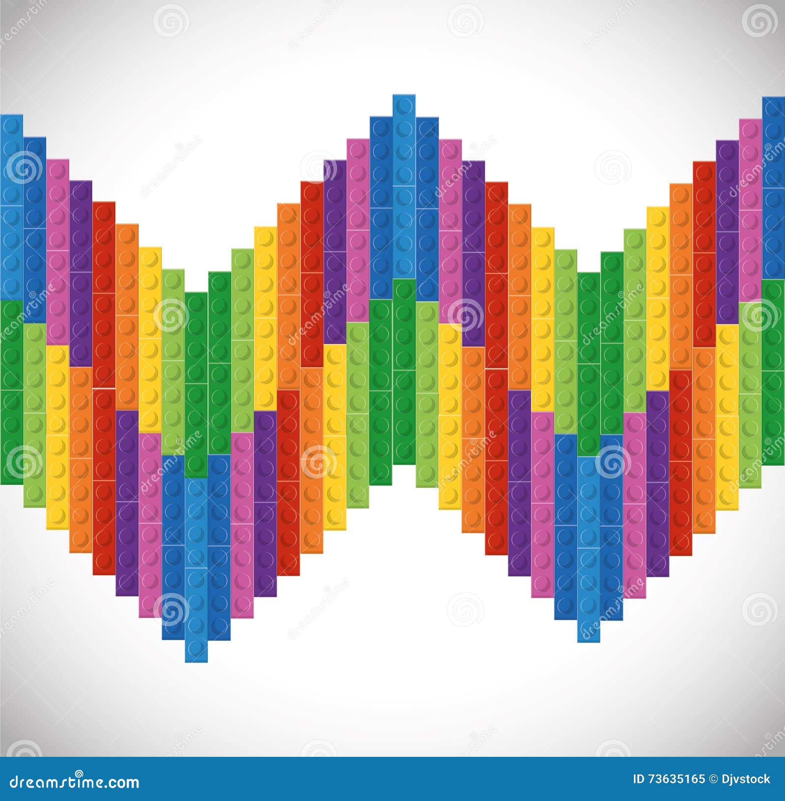 Lego Icon. Abstract Figure. Vector Graphic Stock Vector - Illustration ...