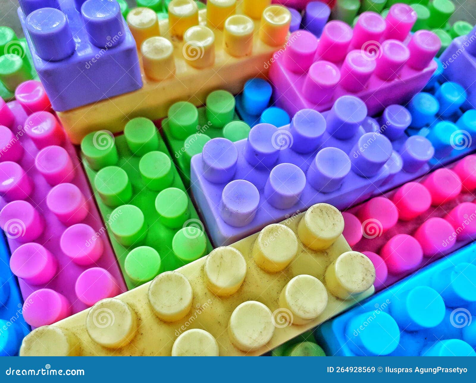 Lego kids toy texture stock image. Image of blocks, hand - 264928569