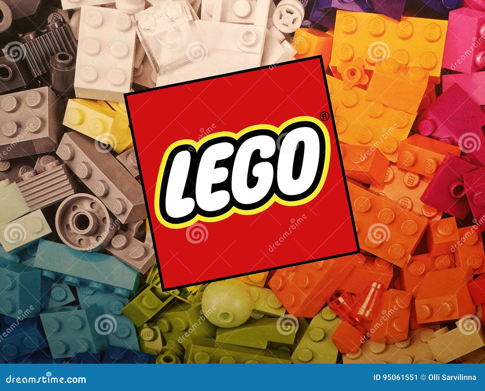 Lego Logo redaktionelles foto. Bild von freizeit, lego - 95061551