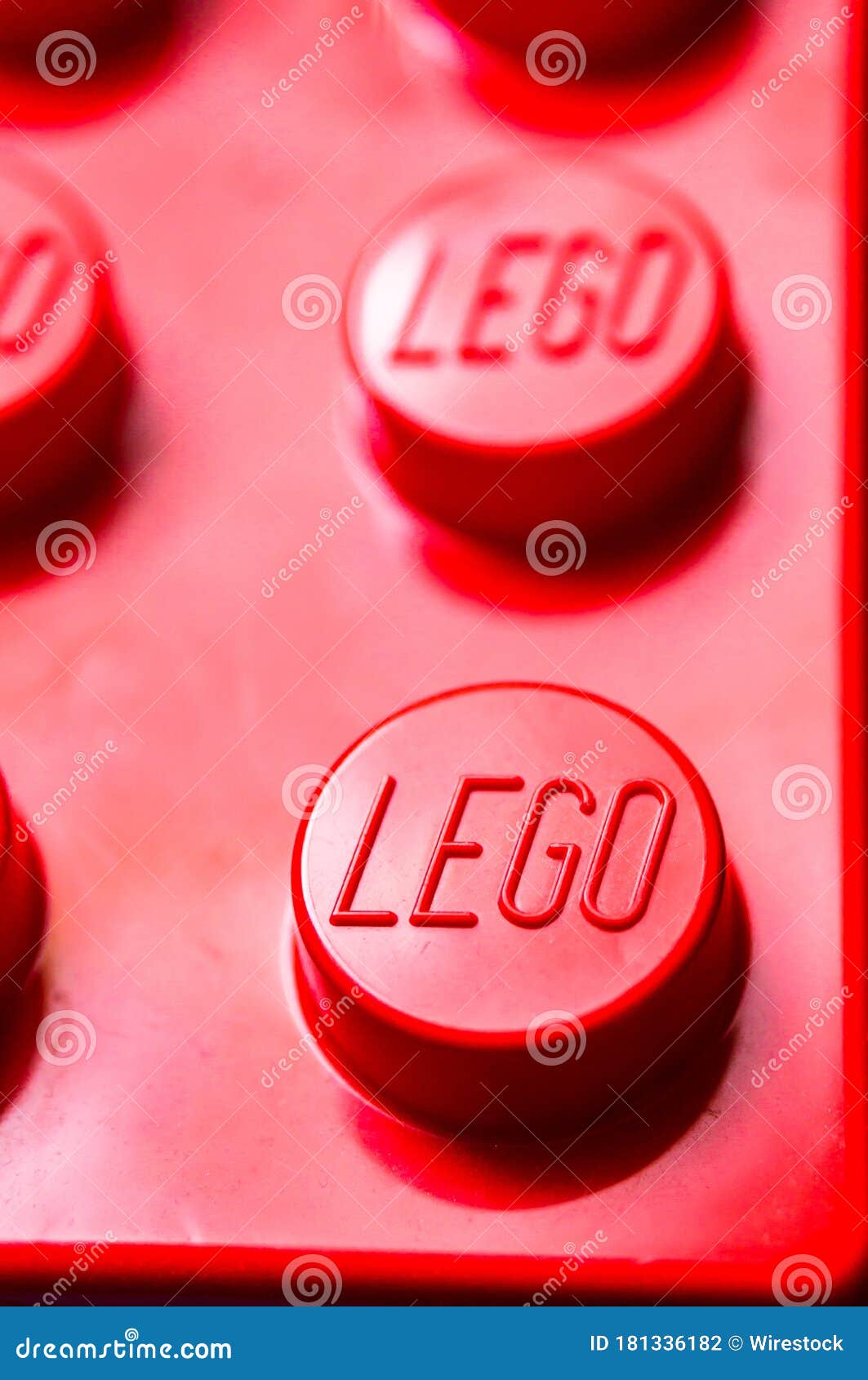 Lego logo on a box. editorial photography. Image of angle - 181336182