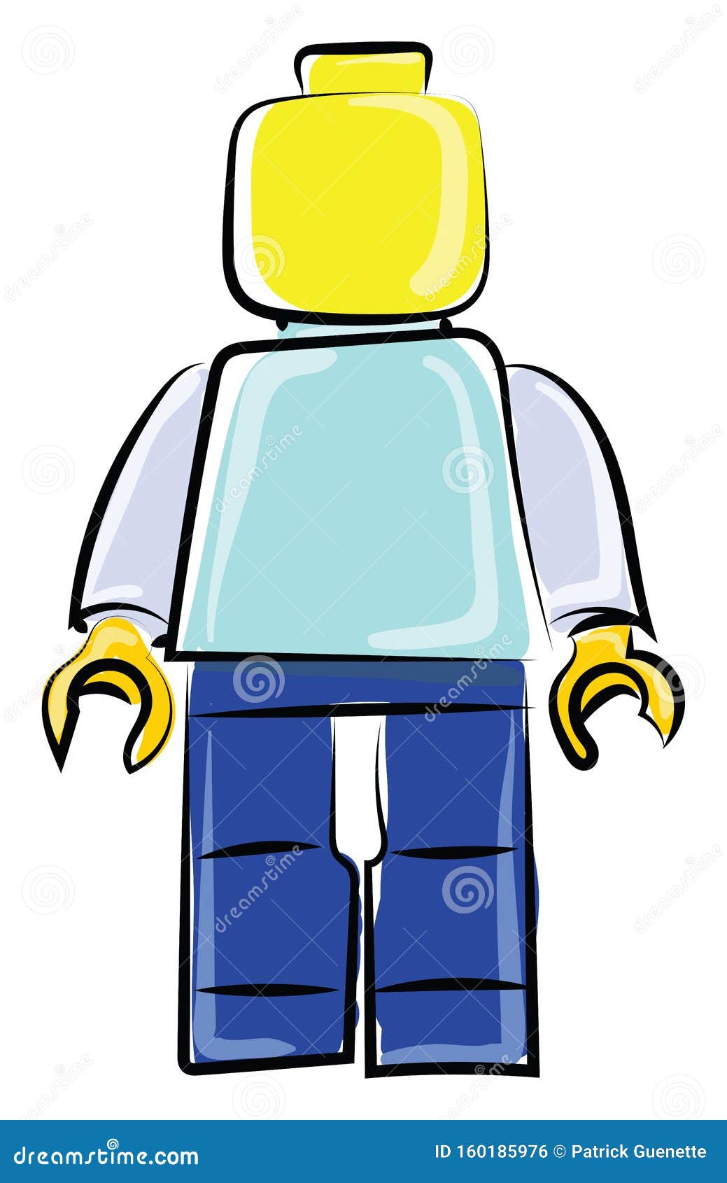 Lego Icon In Trendy Design Style. Lego Icon Isolated On White ...