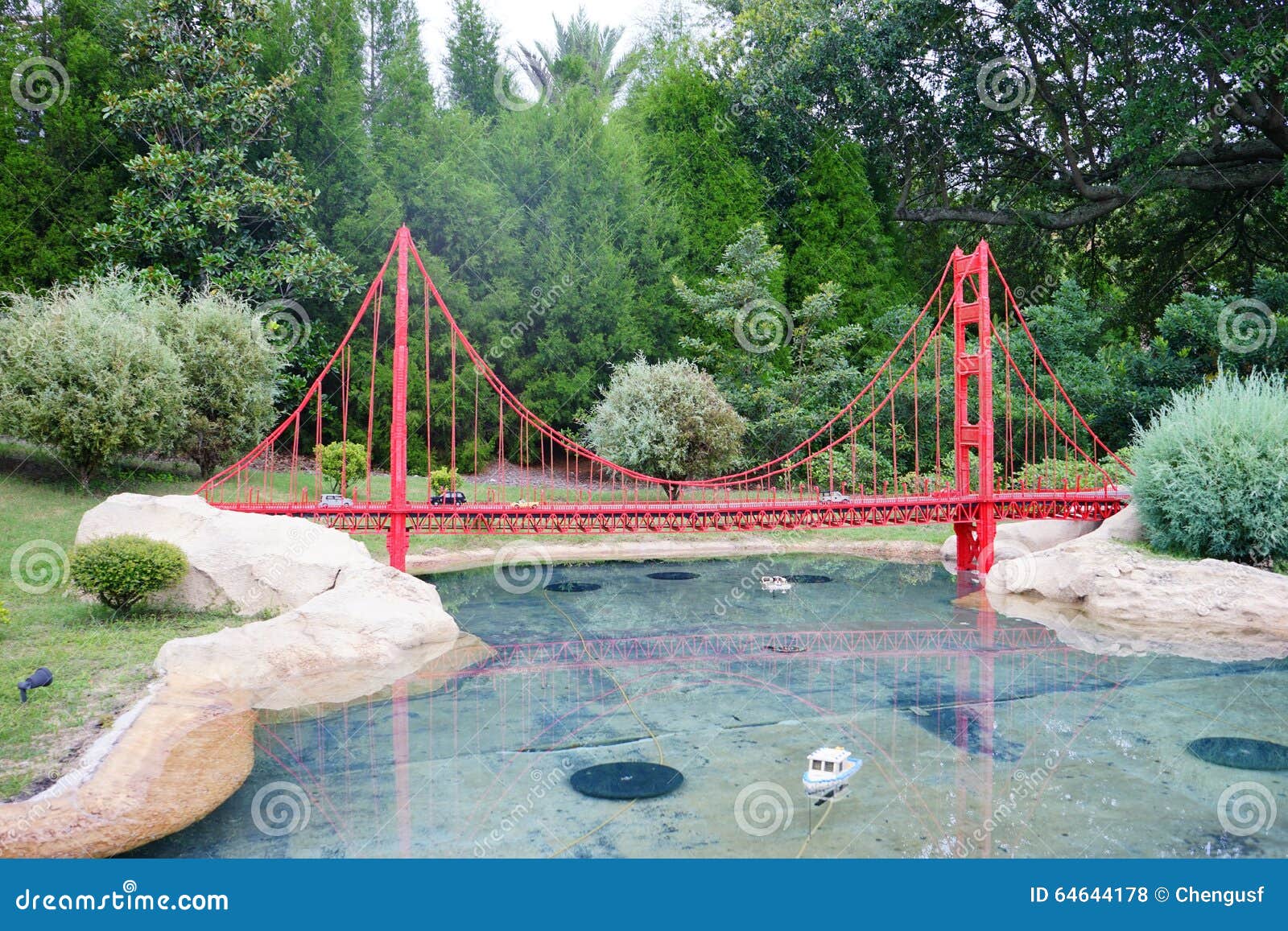 Lego mini bridge editorial stock photo. Image of city - 64644178