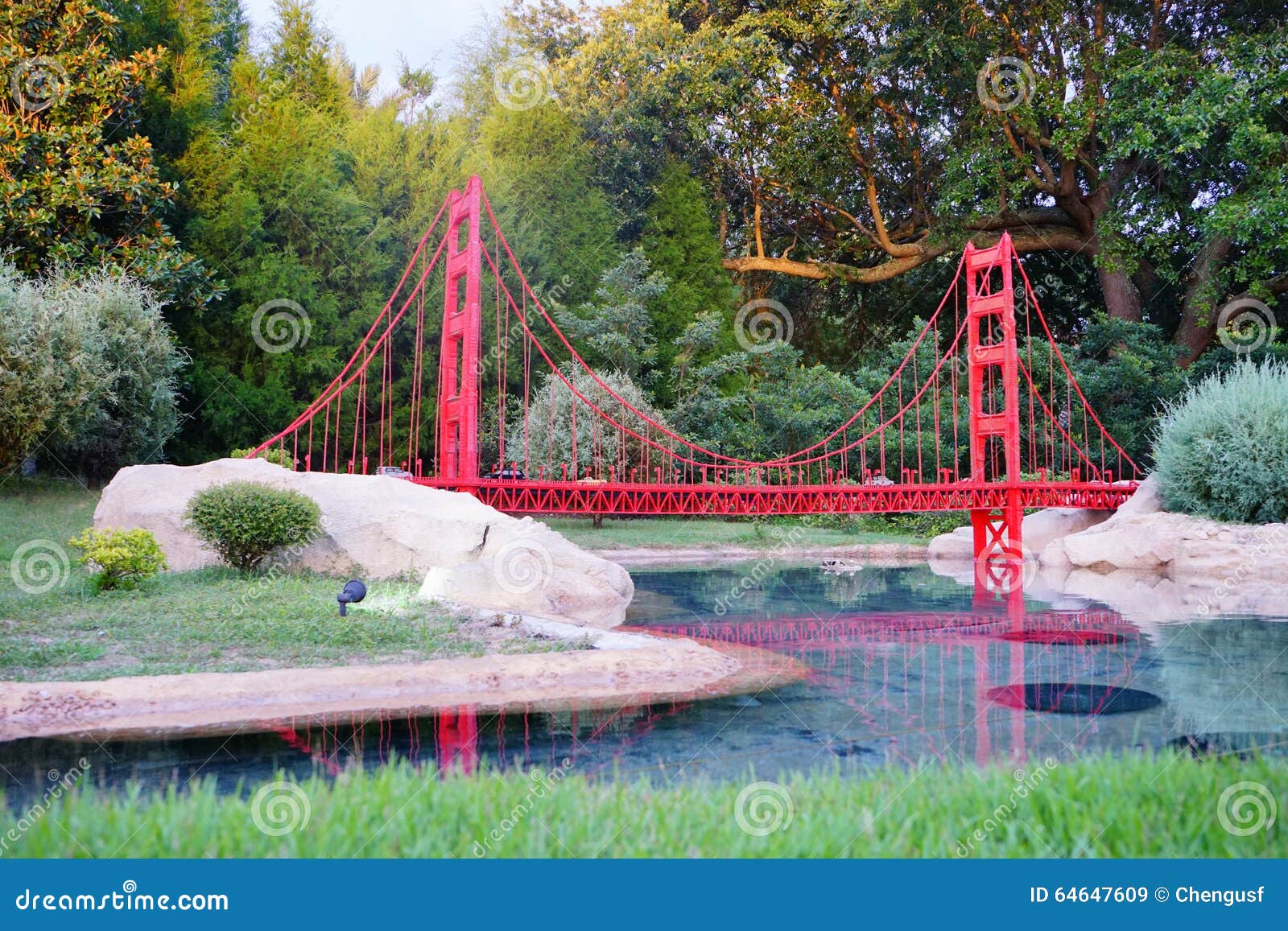 Lego mini bridge editorial stock image. Image of california - 64647609