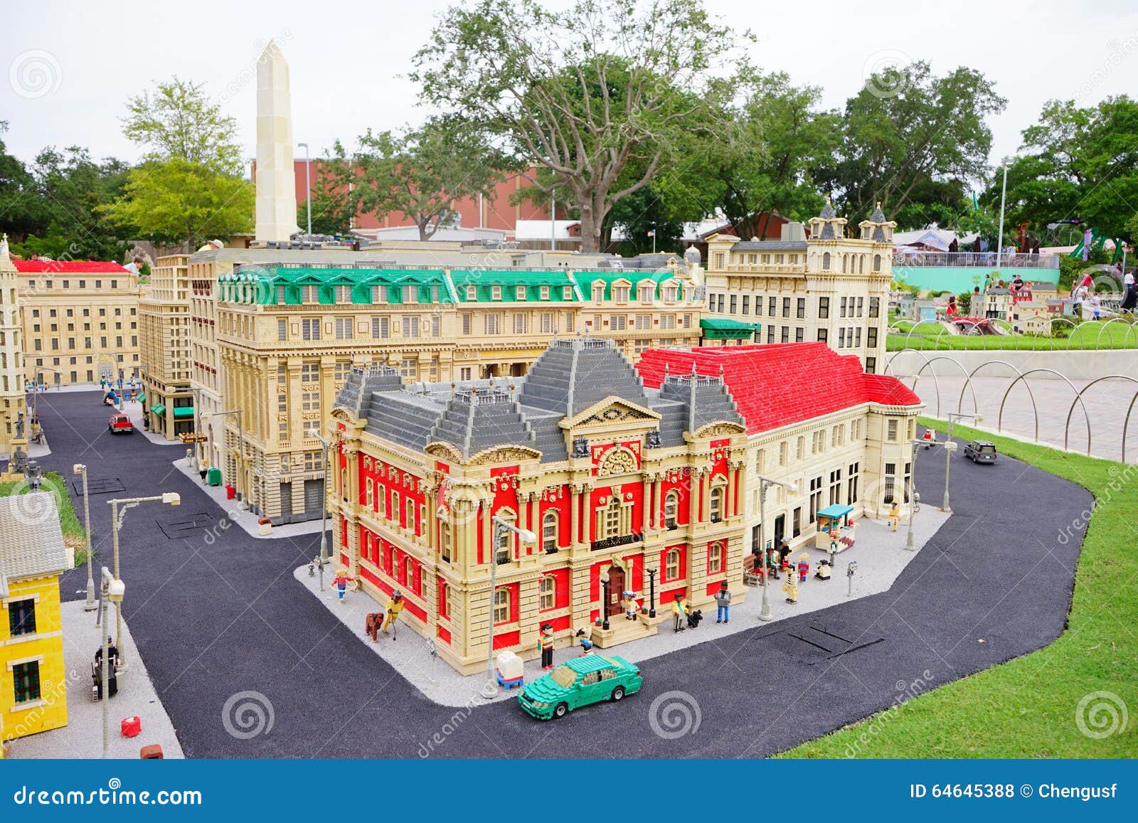 Lego mini castle editorial stock photo. Image of character - 64645388
