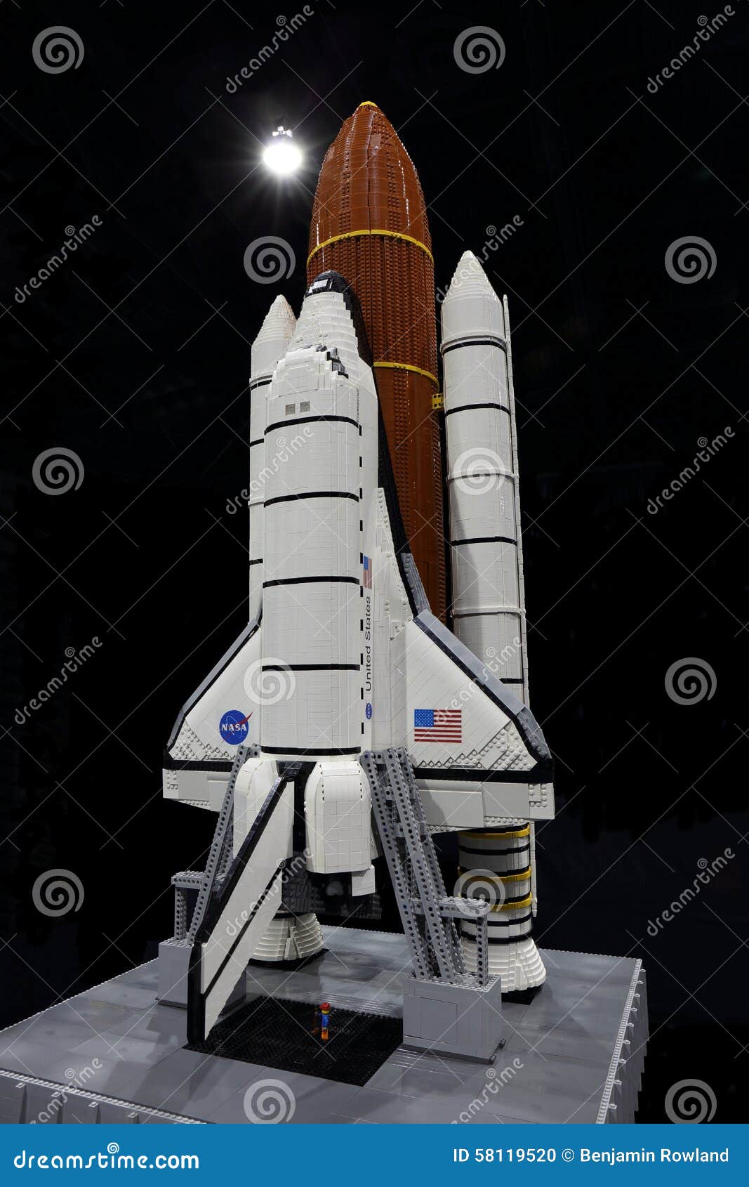 LEGO NASA Space Shuttle editorial image. Image of bricktastic - 58119520