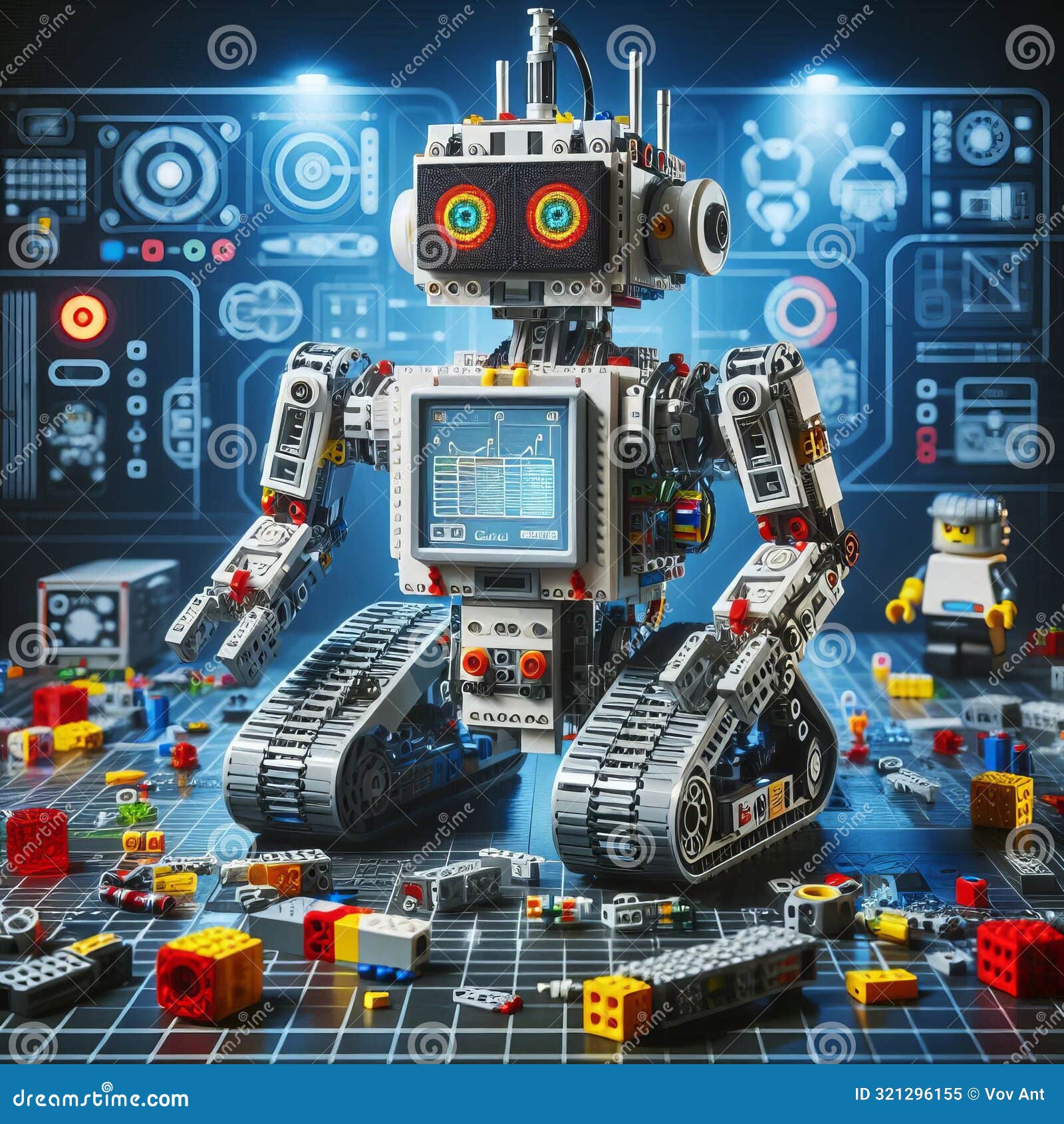 197 123. LEGO Robot - a Robot Designed for Building and Progrmm Stock ...