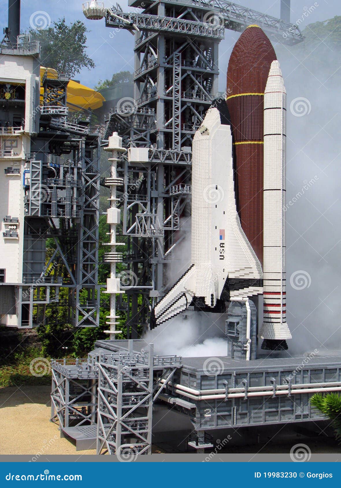 Lego Space Shuttle editorial image. Image of water, relax - 19983230