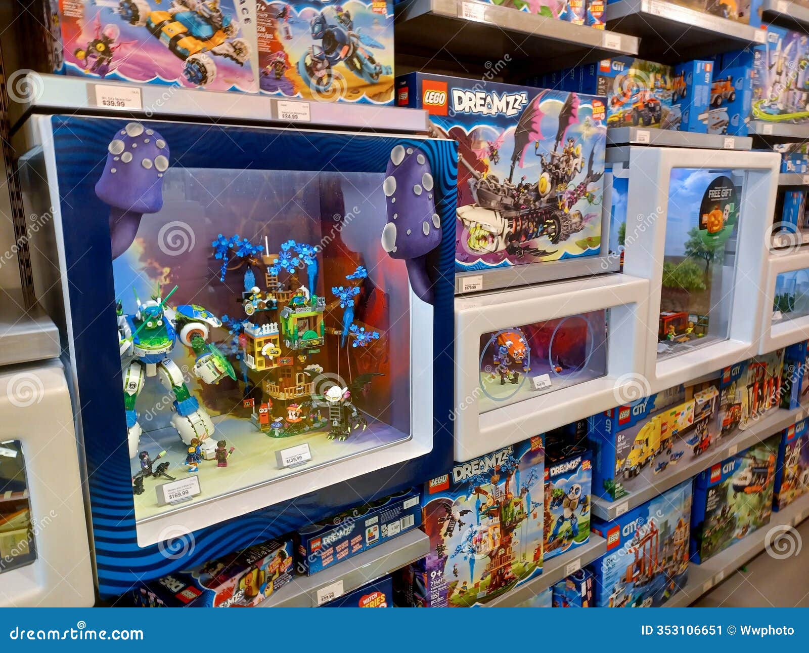 LEGO store inside view editorial photo. Image of america - 353106651