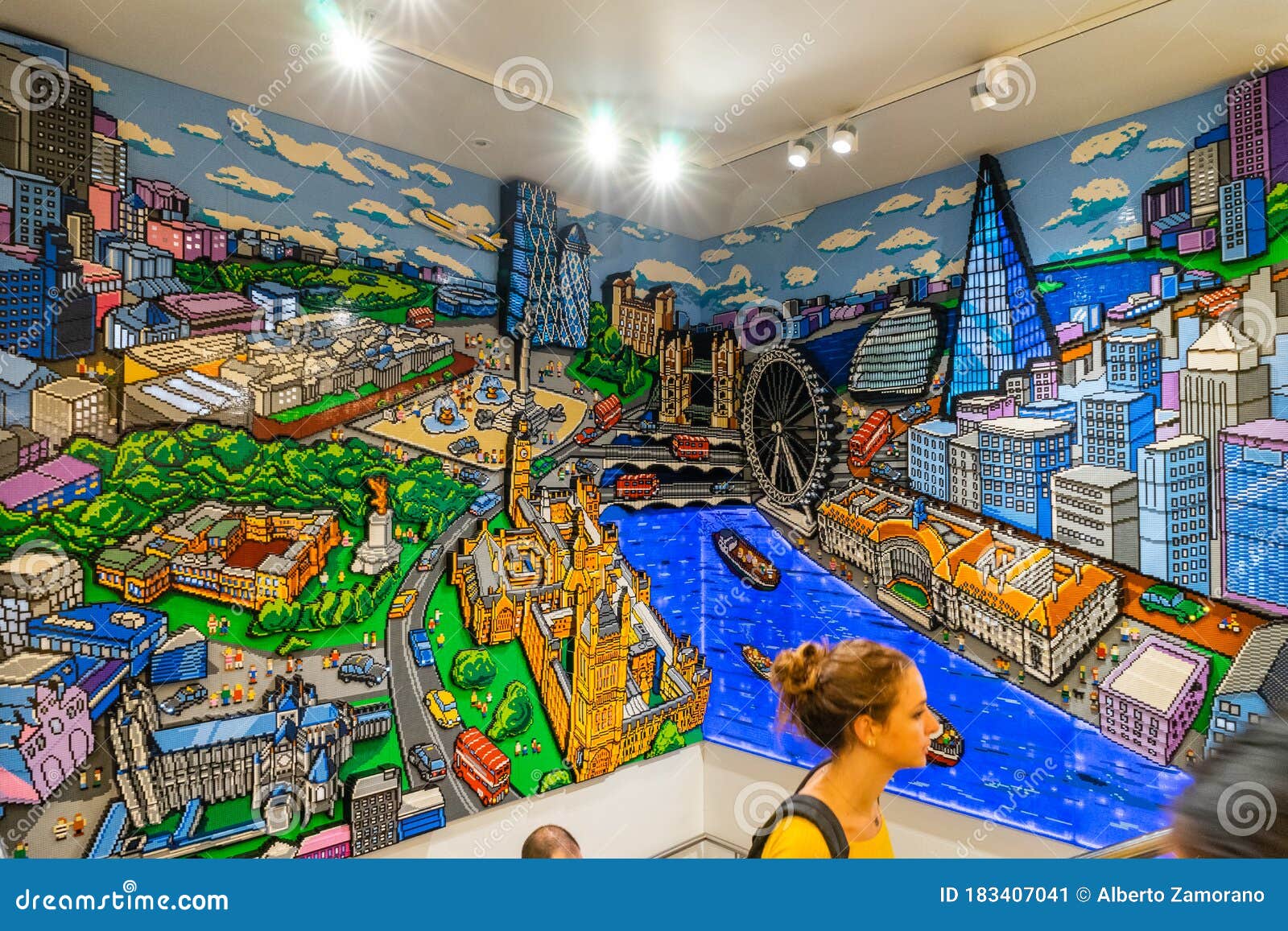Lego Store in London, England, UK. Editorial Photo - Image of shop ...