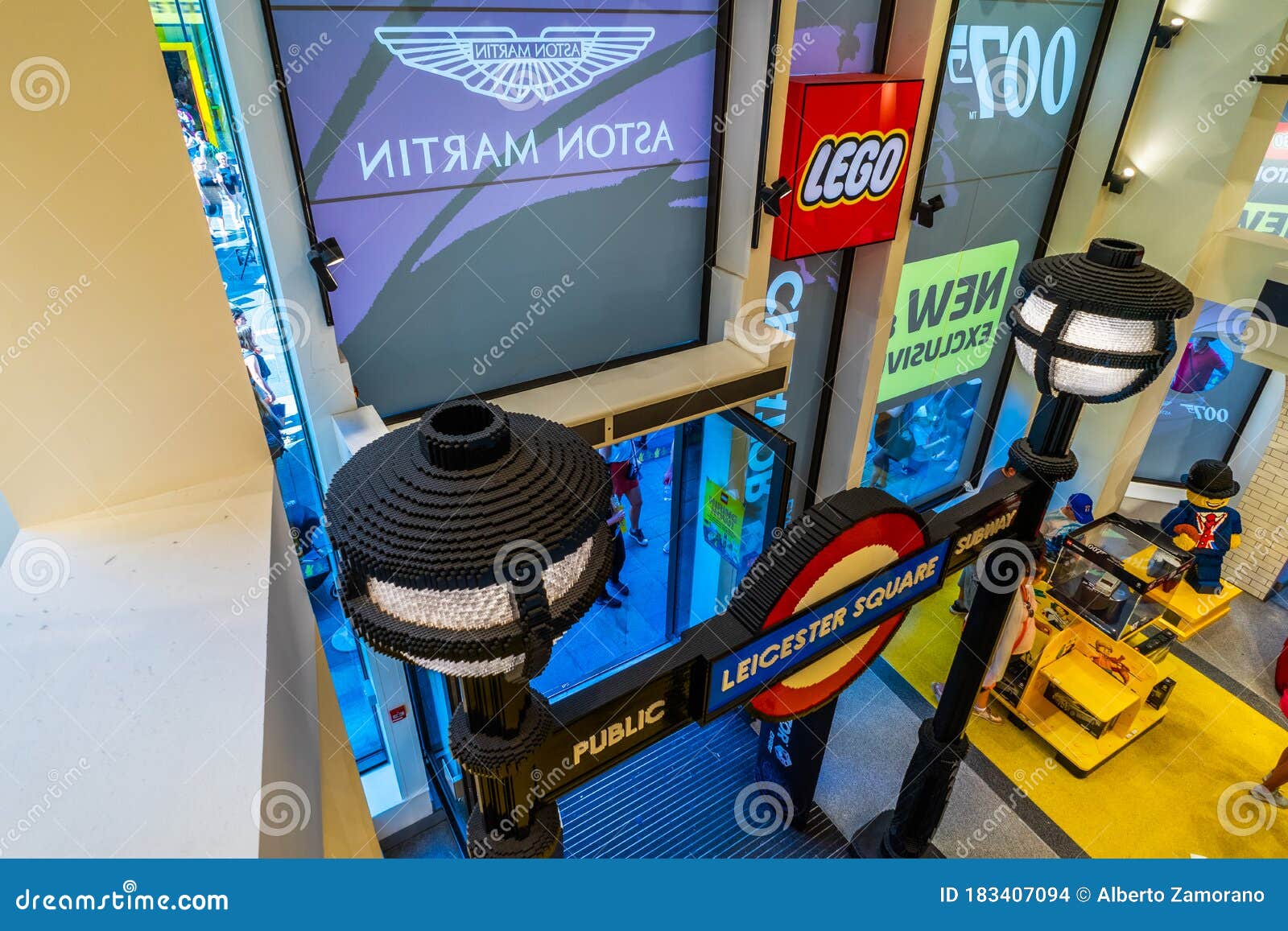 Lego Store in London, England, UK. Editorial Stock Image - Image of ...