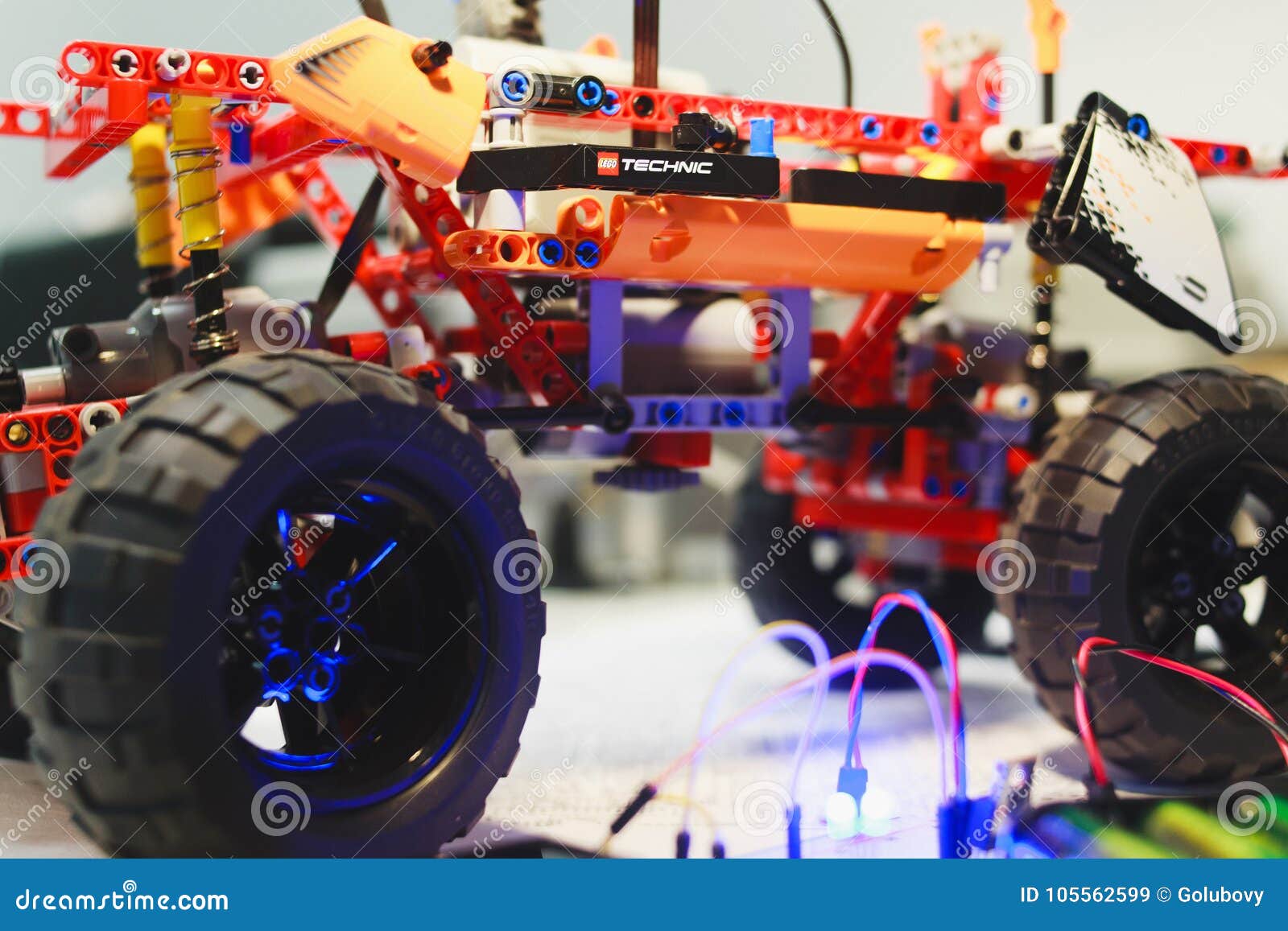 Lego Technic Constructor Mechatronics Breadboard Editorial Stock Image ...