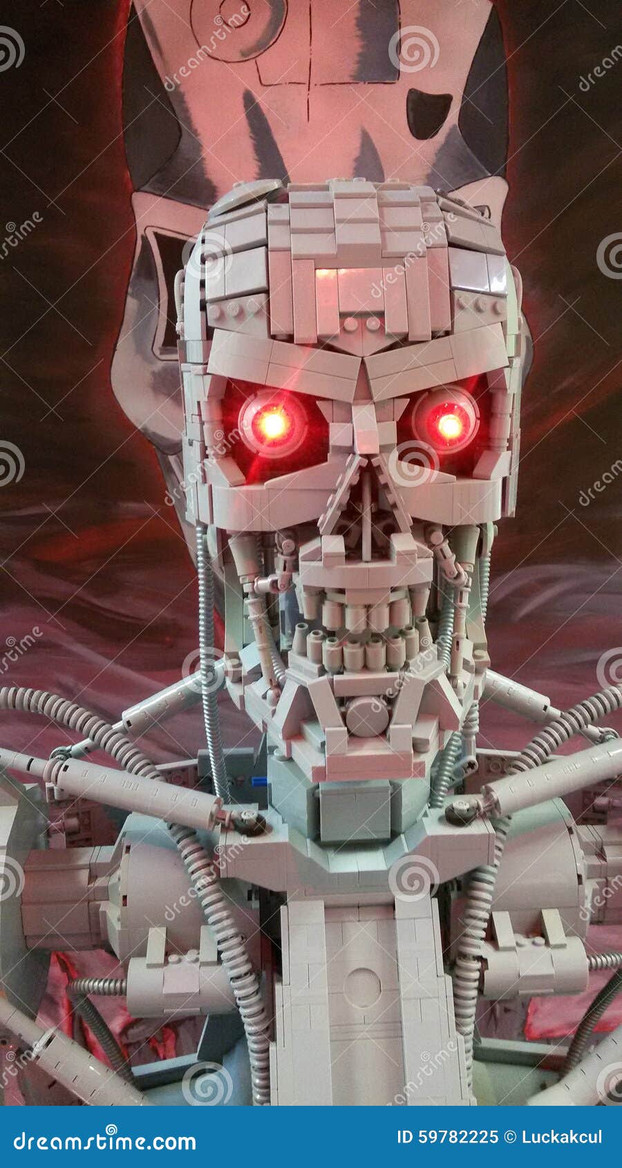 Lego Terminator editorial image. Image of grey, model - 59782225