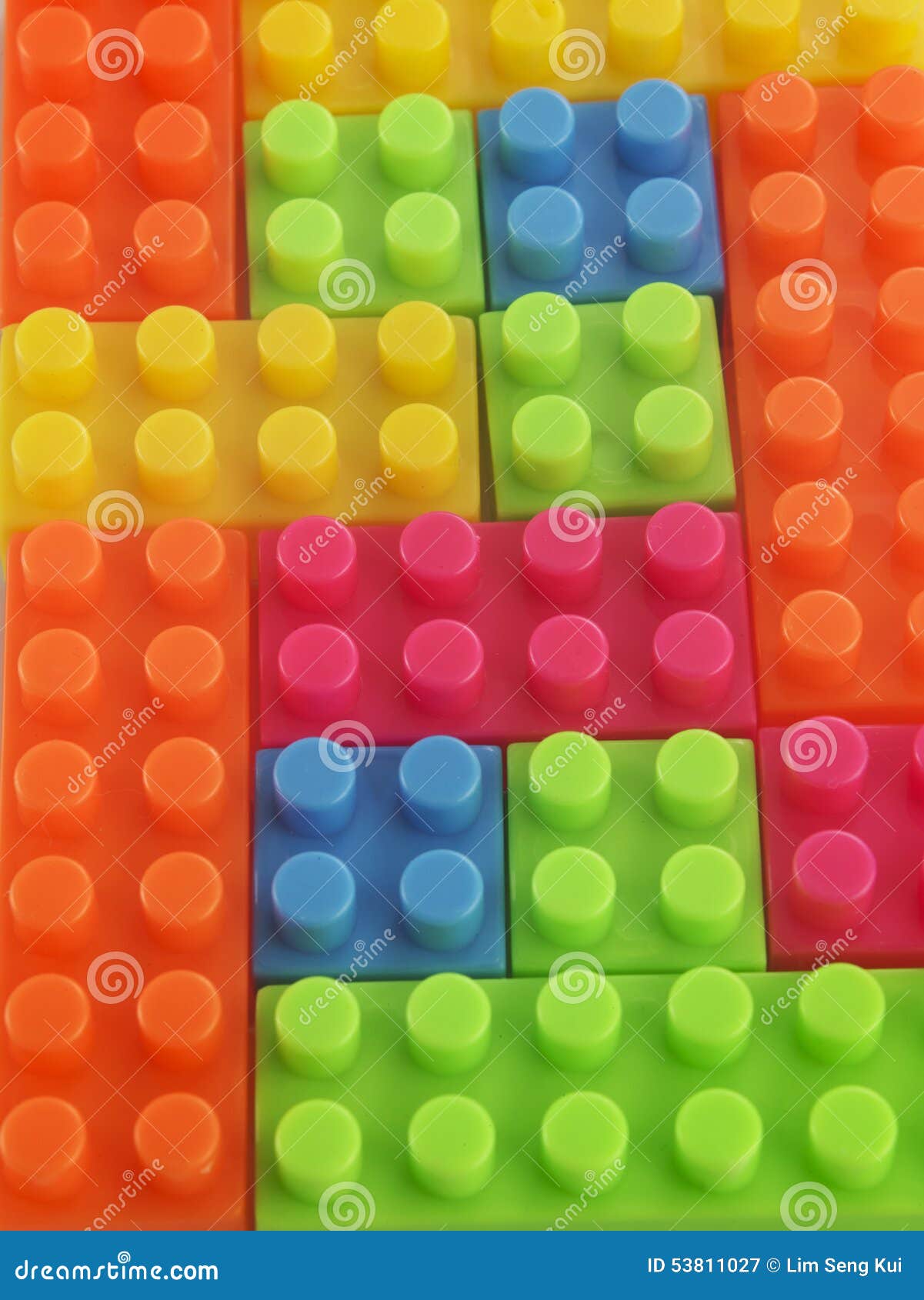 Lego texture stock image. Image of childhood, yellow - 53811027