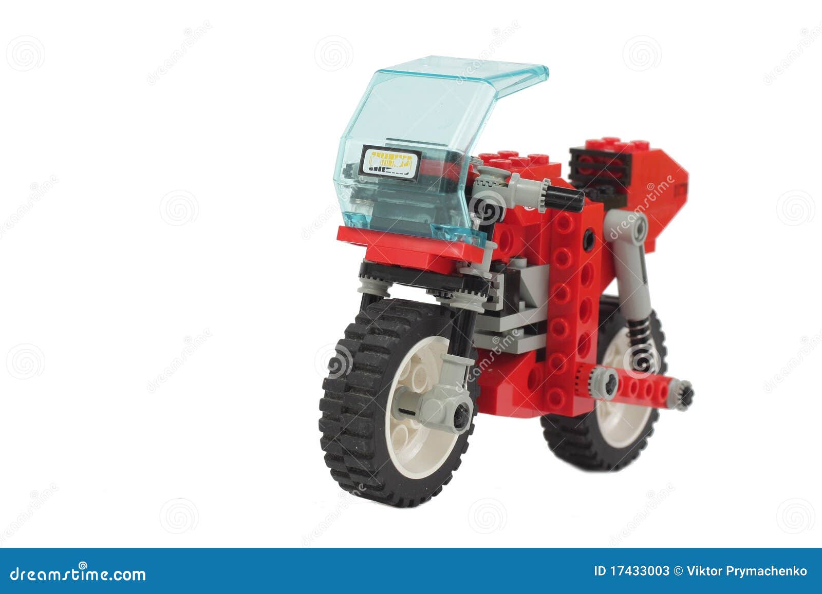 Lego Technic 8210 Motorcycle Isolated on White Editorial Stock Photo ...