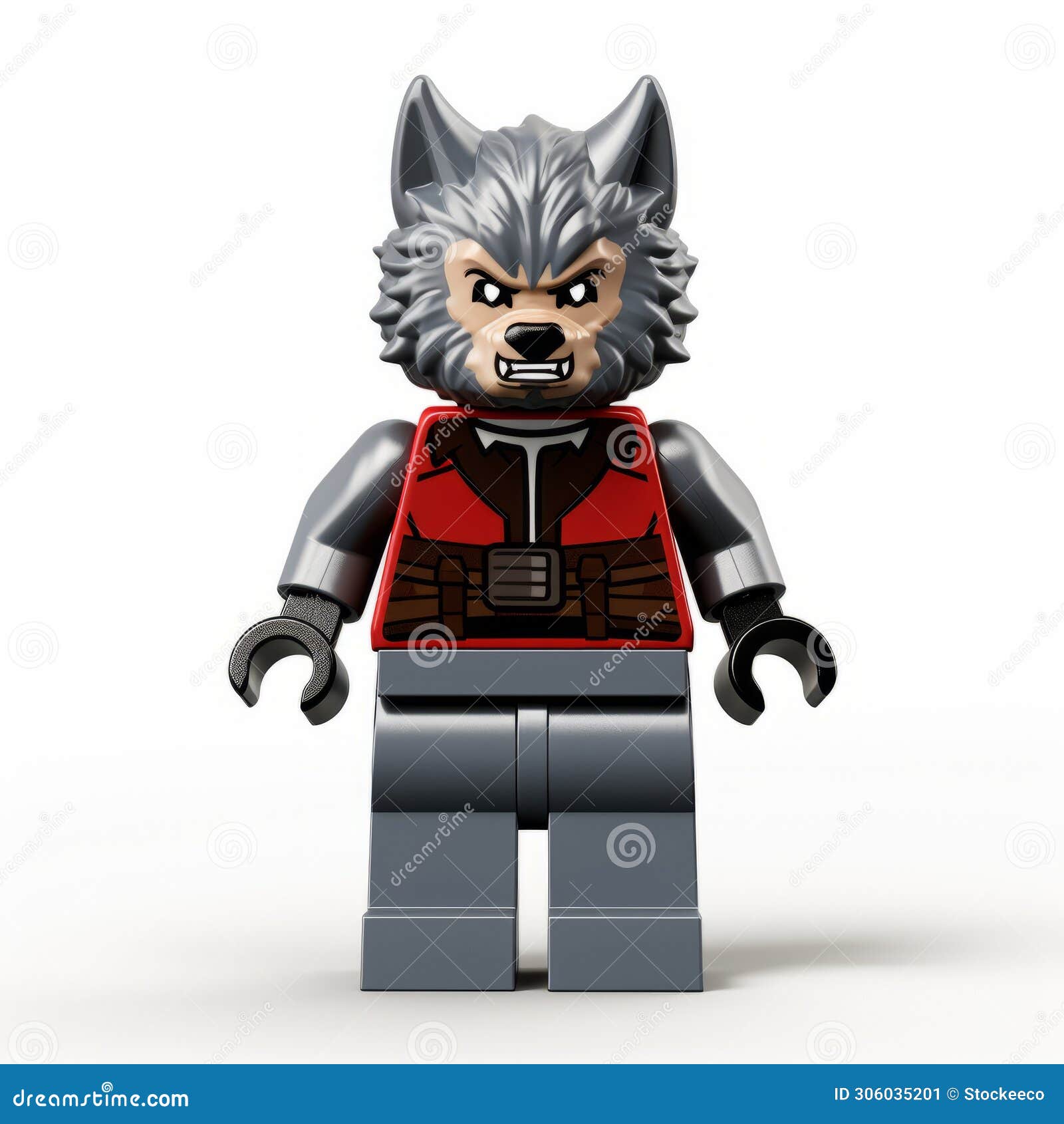 Lego Werewolf Superhero Minifigure - Marvel Comics Style Stock ...