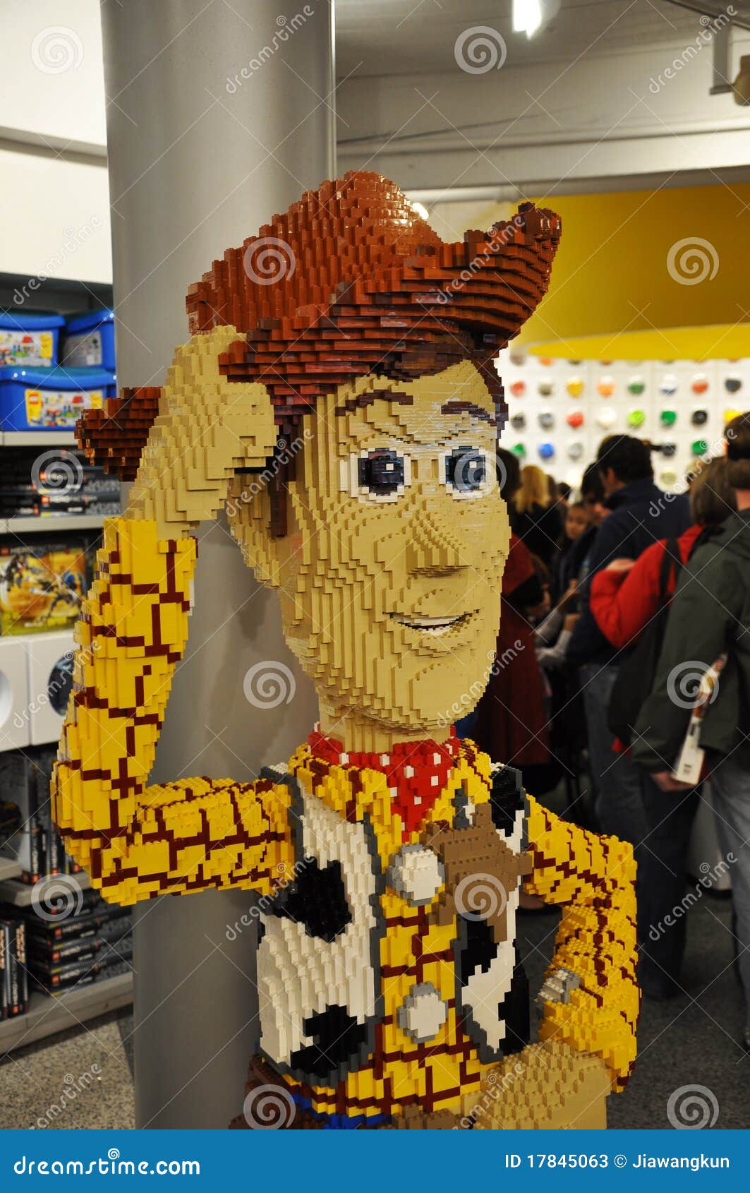 Lego Woody in Downtown Disney Editorial Stock Photo - Image of disney ...