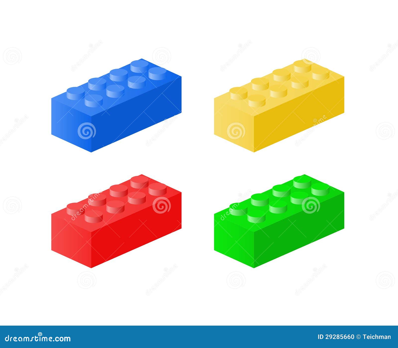 Lego Ziegelsteine vektor abbildung. Illustration von dänisch - 29285660