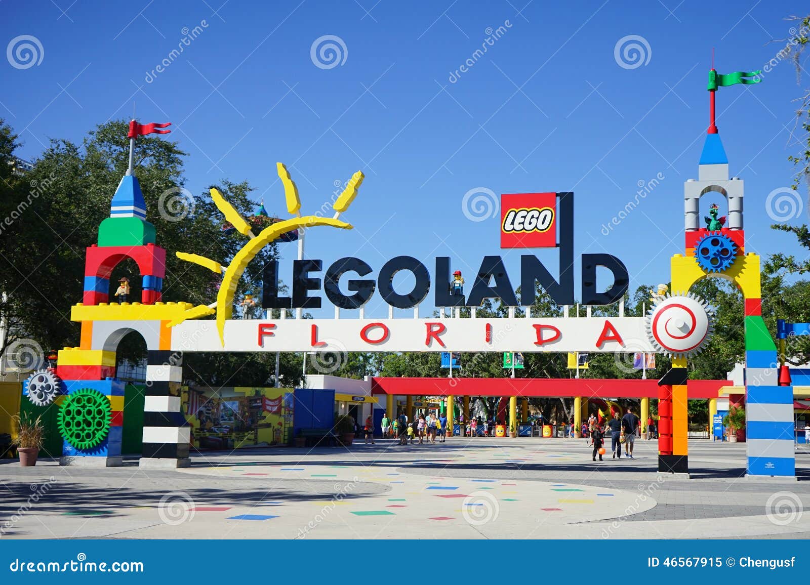 Legoland Florida immagine editoriale. Immagine di divertimento - 46567915