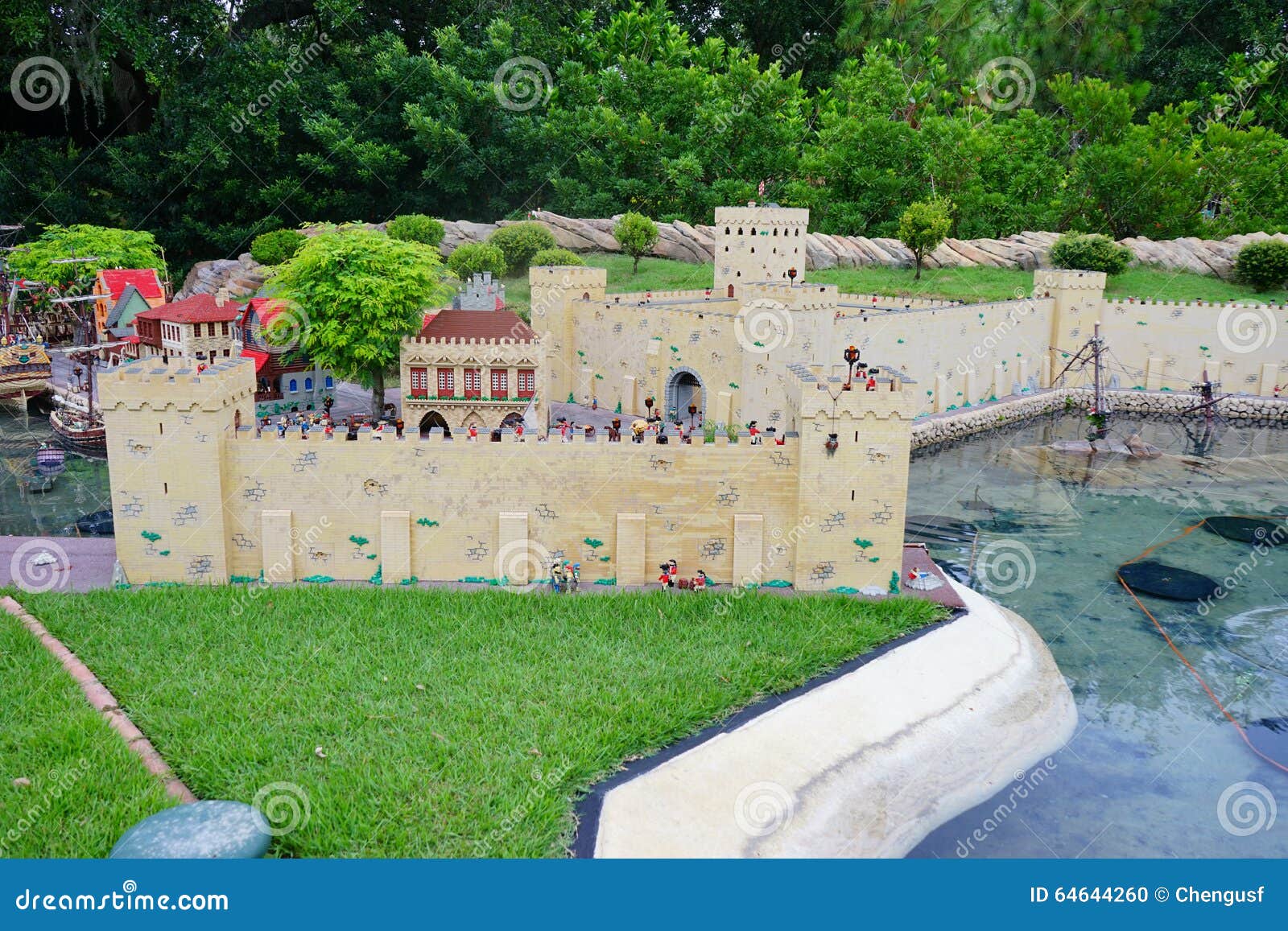 Legoland Florida Miniland USA Editorial Image - Image of empire ...