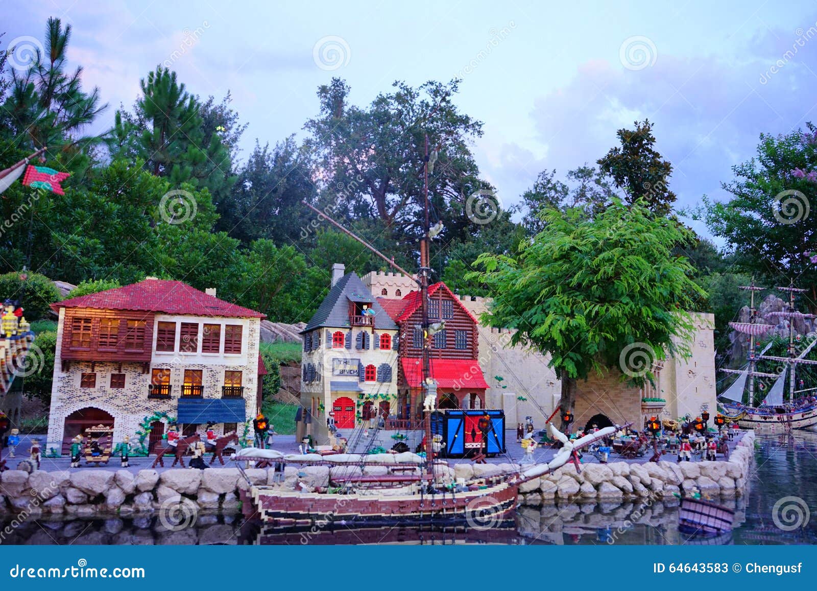 Legoland Florida Miniland USA Editorial Stock Photo - Image of build ...