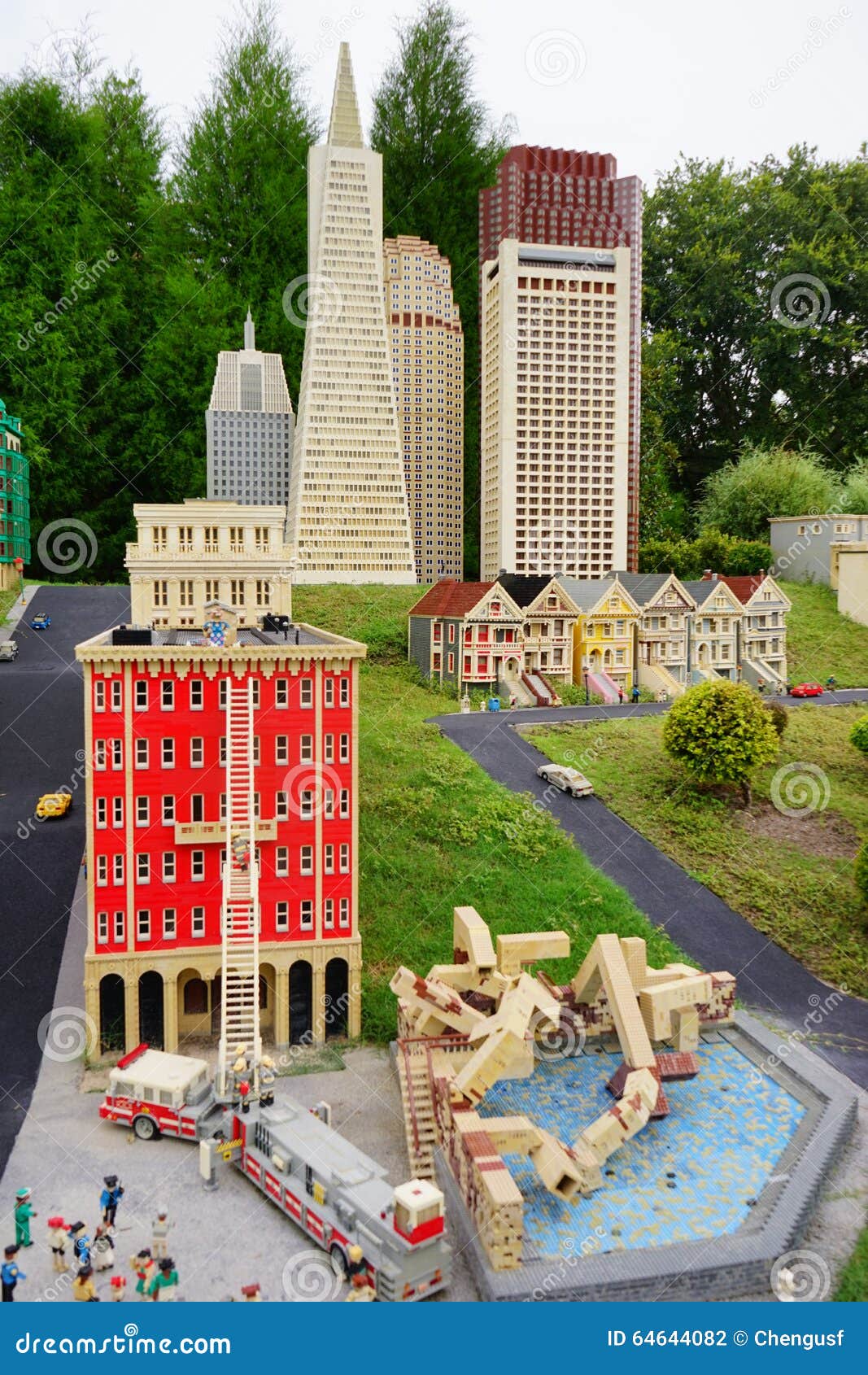 Legoland Florida Miniland USA Editorial Photography - Image of ford ...