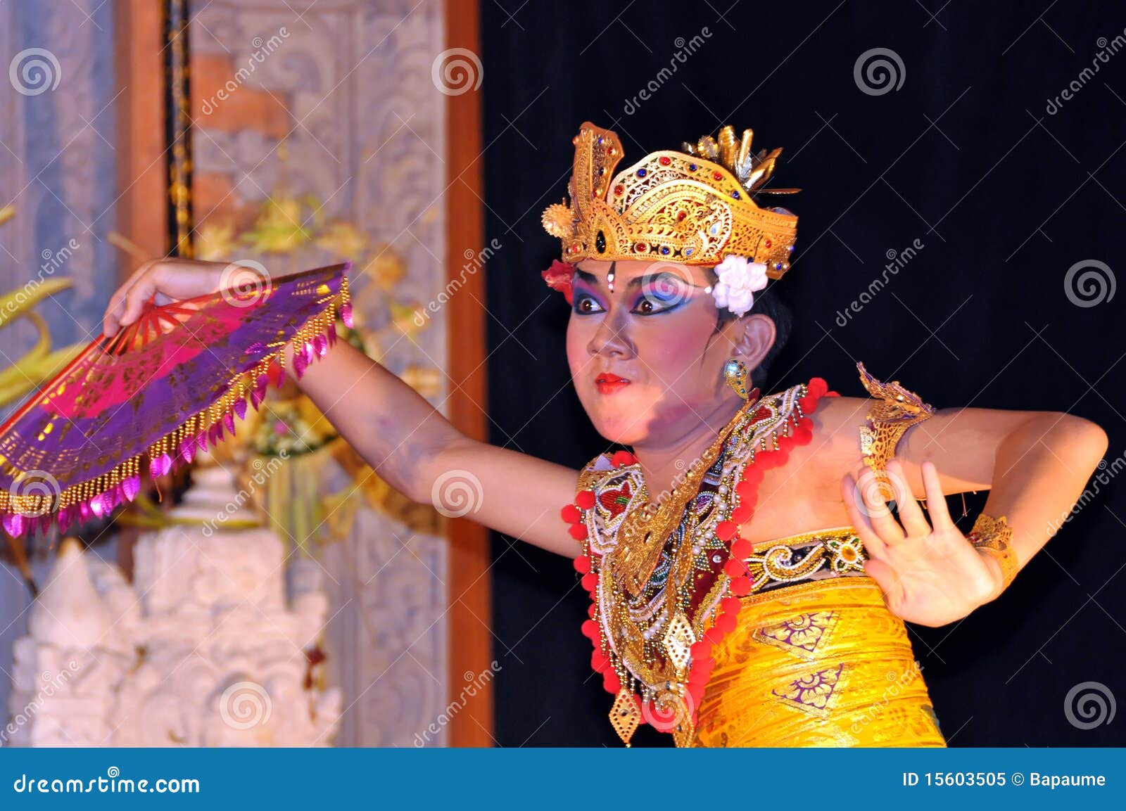 Legong dancer bali editorial image. Image of dancer, tourism - 15603505