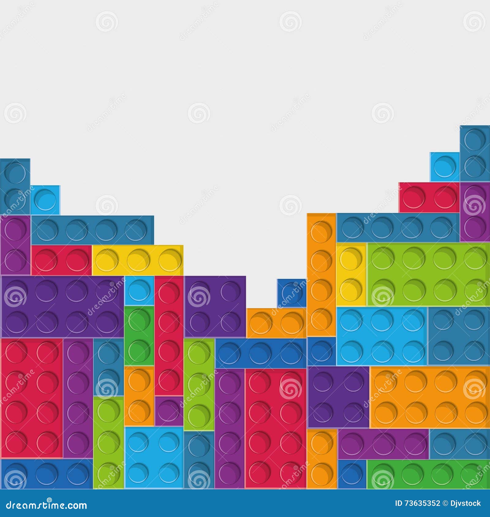 Legopictogram Abstract Cijfer Grafische Vector Vector Illustratie ...