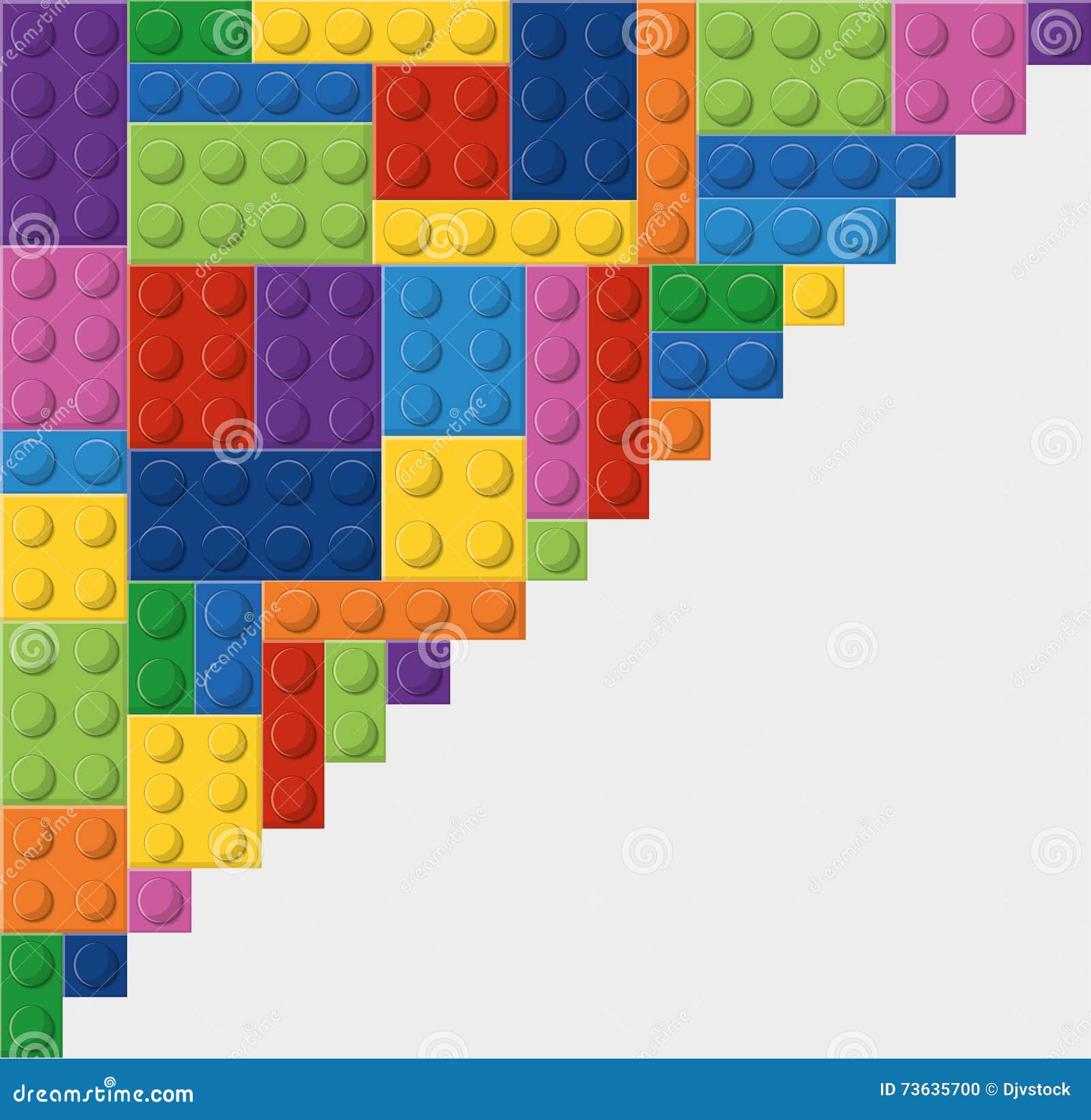 Legopictogram Abstract Cijfer Grafische Vector Vector Illustratie ...