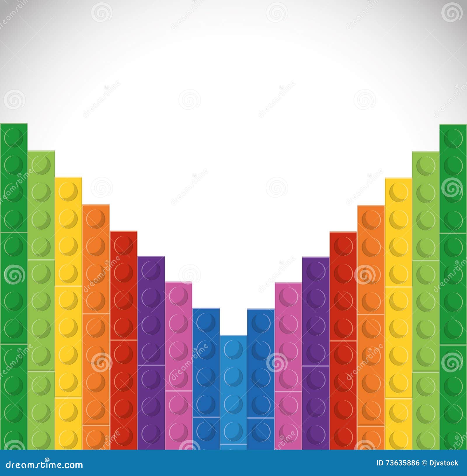 Legopictogram Abstract Cijfer Grafische Vector Vector Illustratie ...