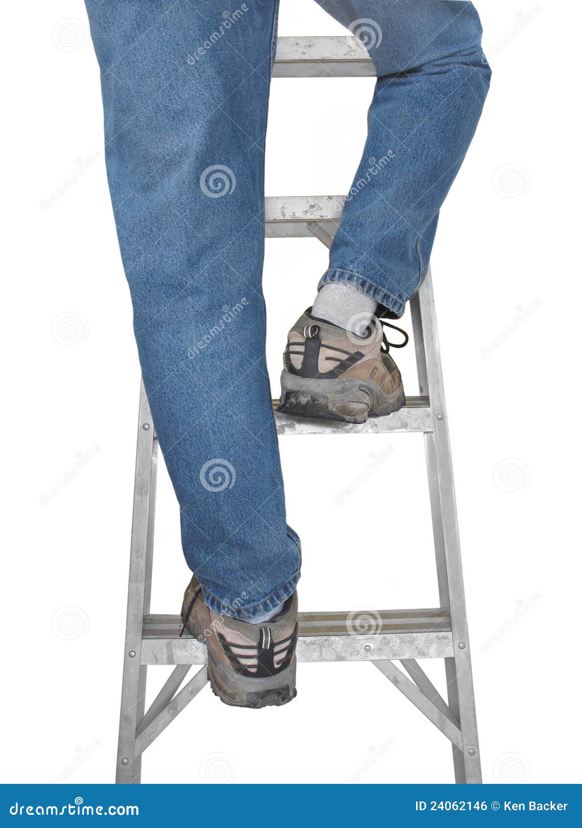 Man Legs In Blue Shorts Standing In The Sea Water On The Coast Stock ...