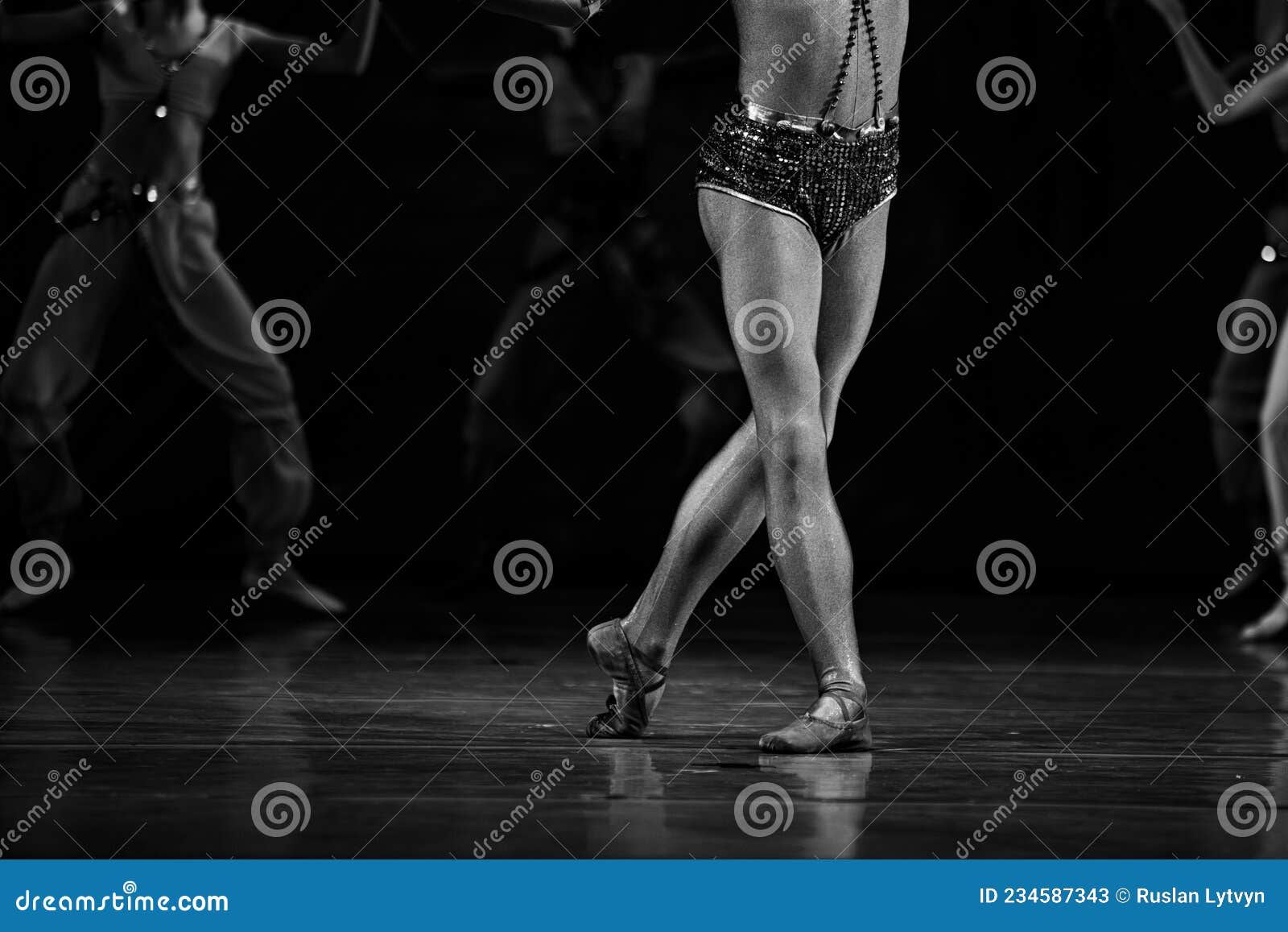Legs of Classical Ballet Dancer Stock Image - Image of body ...