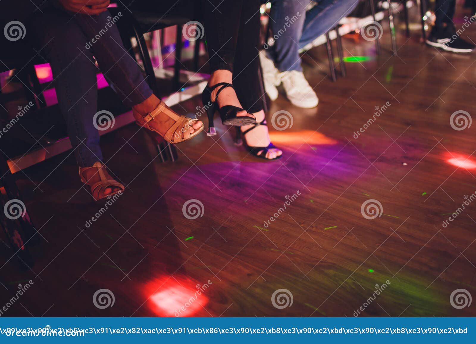 Legs of Dancing People at the Party Stock Image - Image of dance, crowd ...