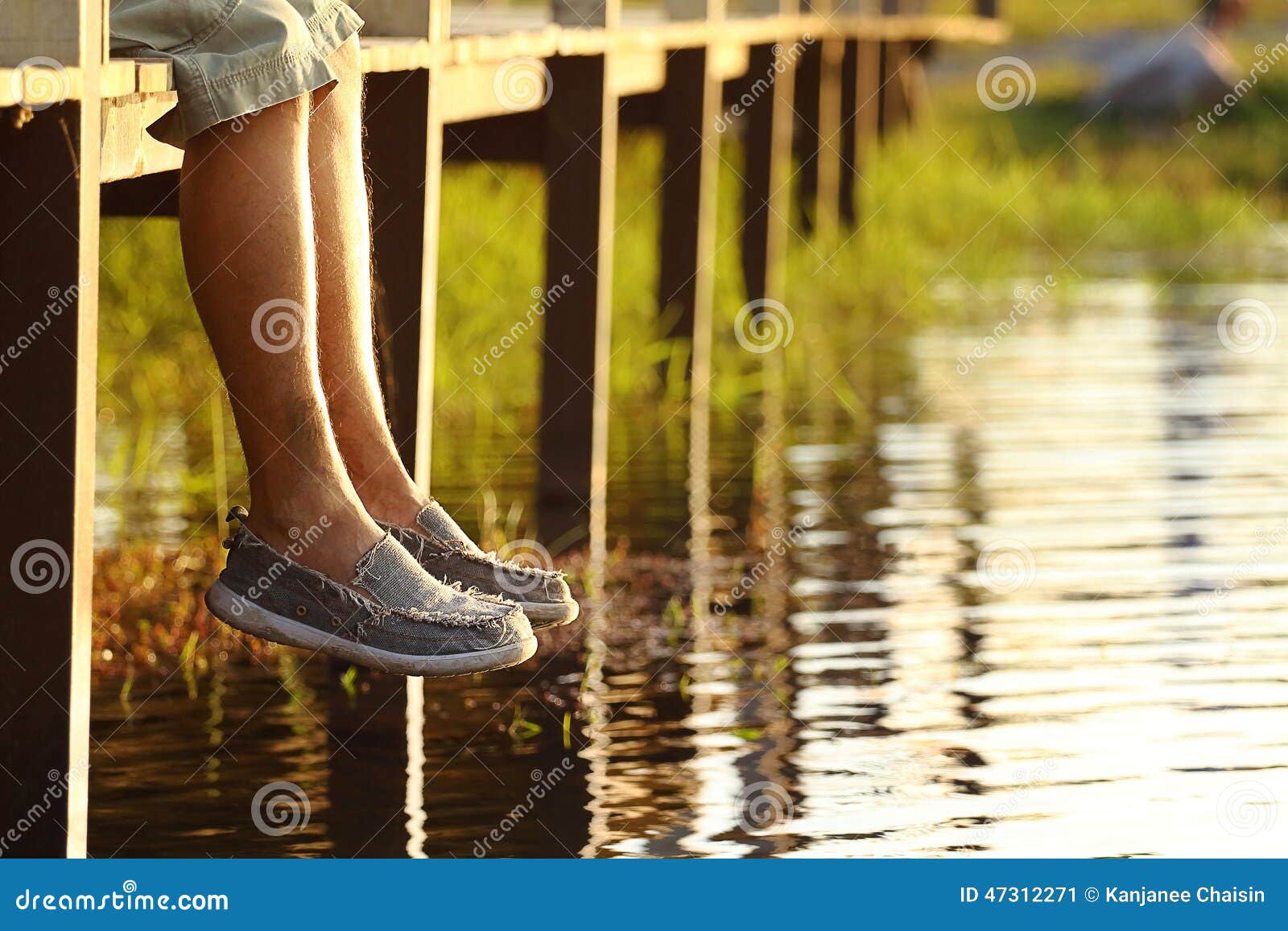 Legs dangling stock image. Image of footwear, sunrise - 47312271