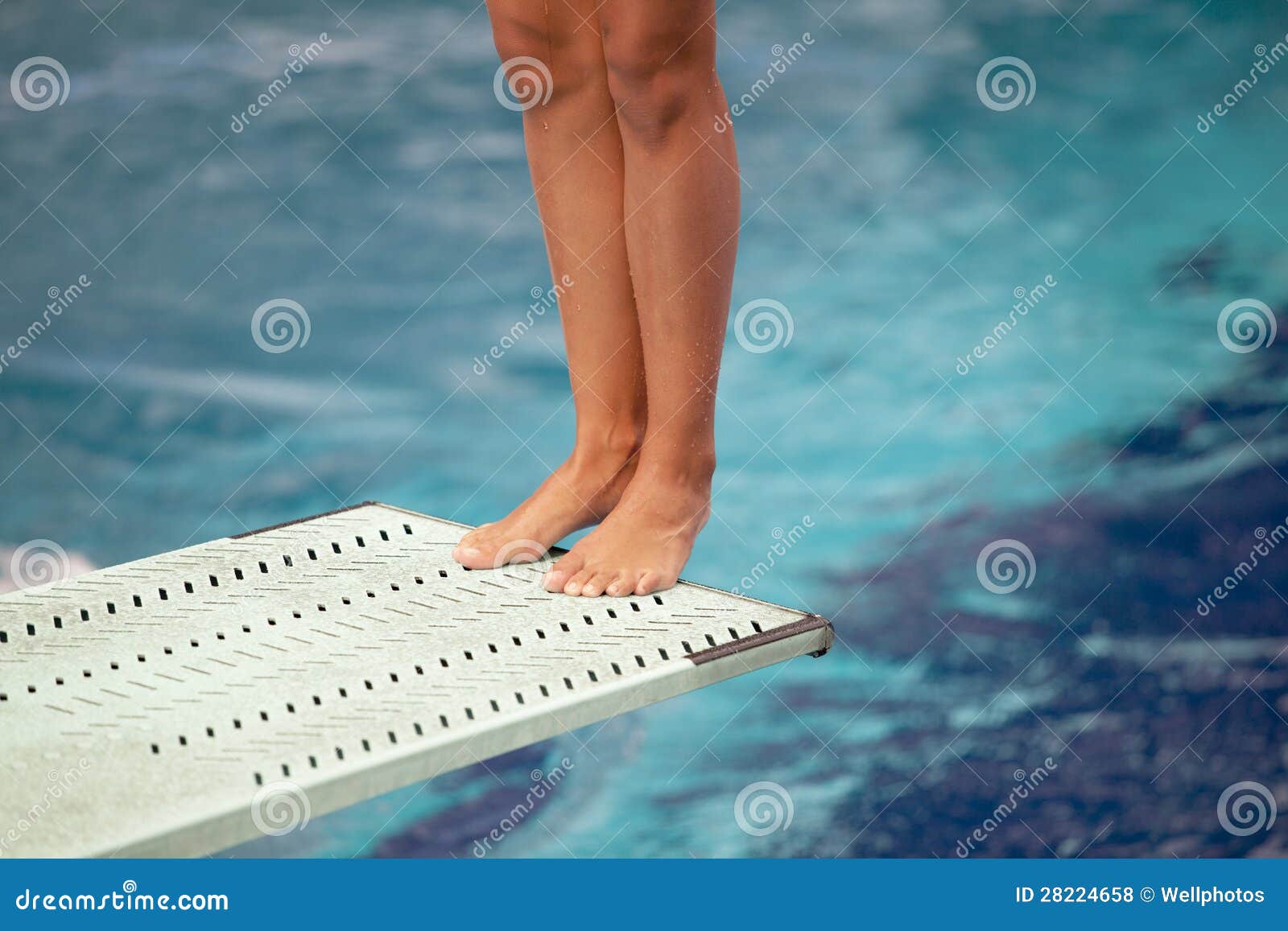 Diving Board Of San Vali Swimming Pool At Digos City, Davao Del Sur ...