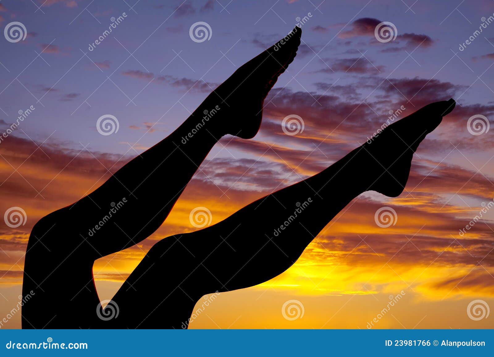 Legs and feet up sunset stock photo. Image of foot, girl - 23981766