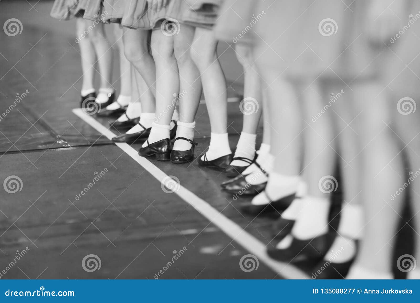 The Legs of the Girls Dance Group Stock Image - Image of concert, shoes ...