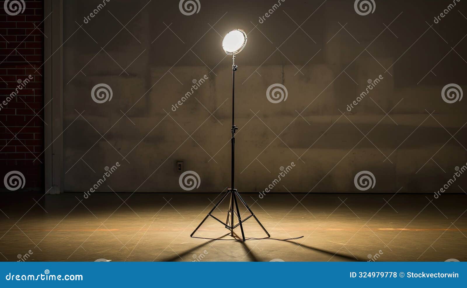 Legs light stand stock illustration. Illustration of shoot - 324979778
