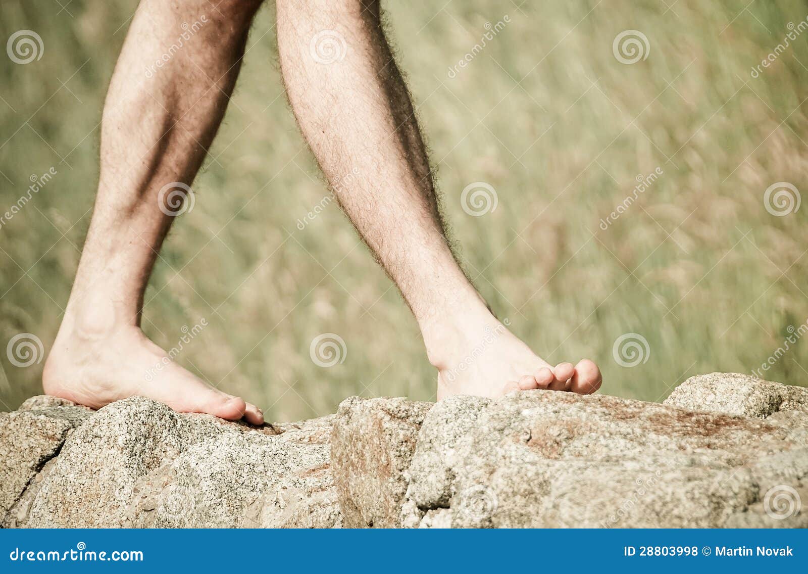 Legs of man on rocky wall stock photo. Image of relax - 28803998