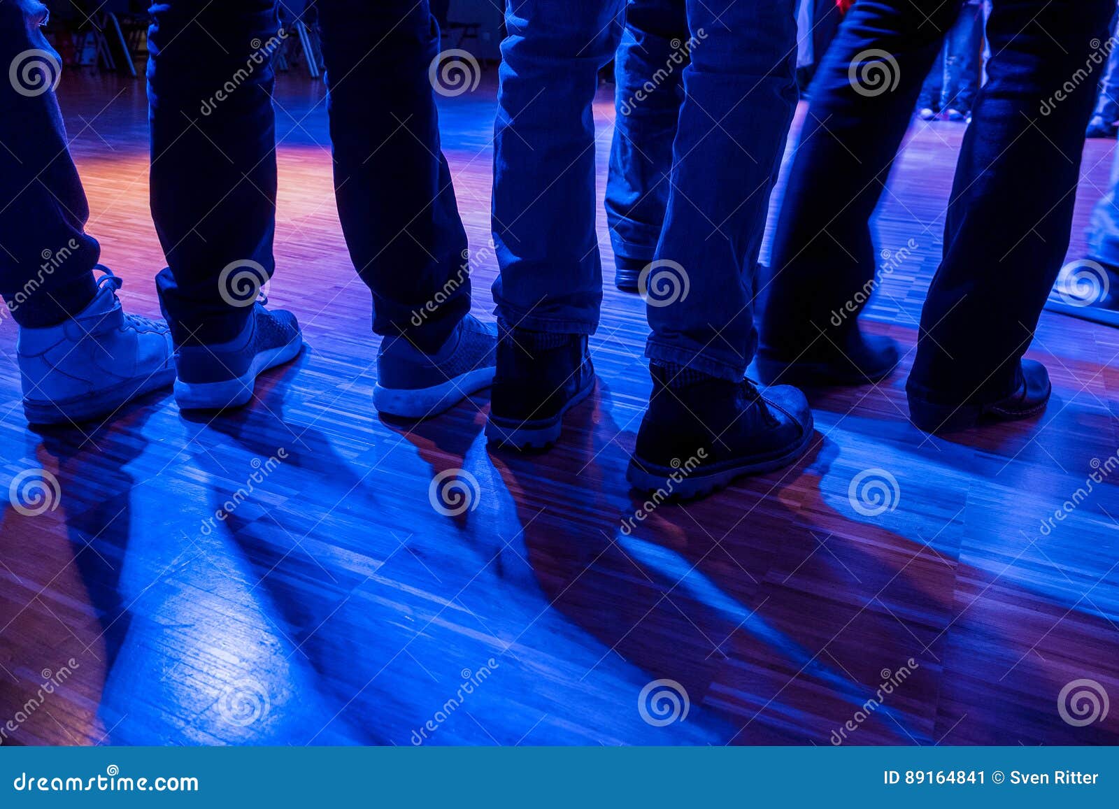 Legs of People Waiting on Stage Stock Image - Image of dancer ...