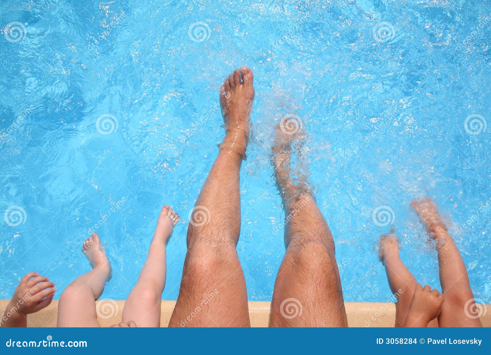 Legs in pool stock photo. Image of recreational, season - 3058284