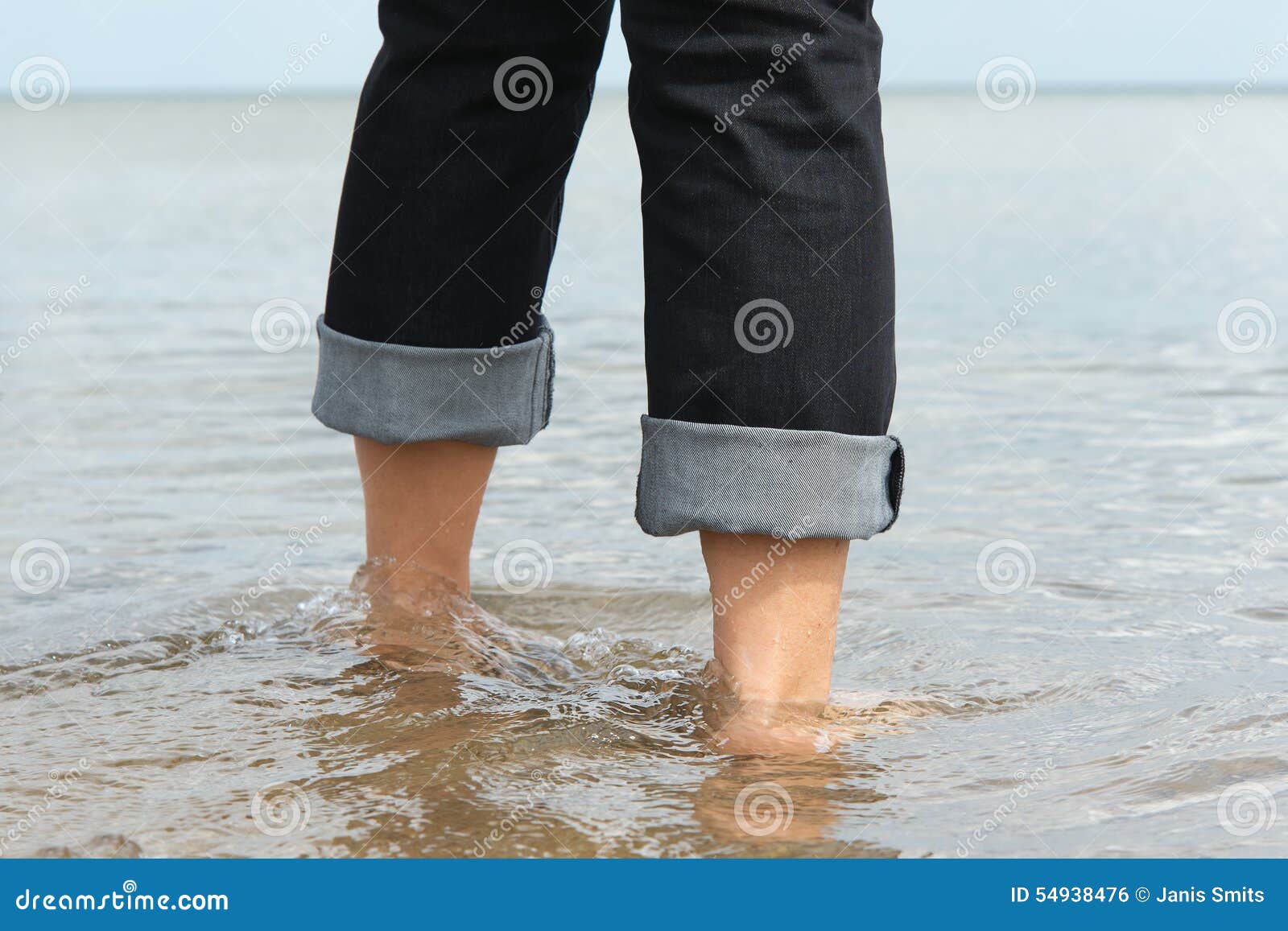 Legs in sea. stock photo. Image of ripple, ocean, beautiful - 54938476